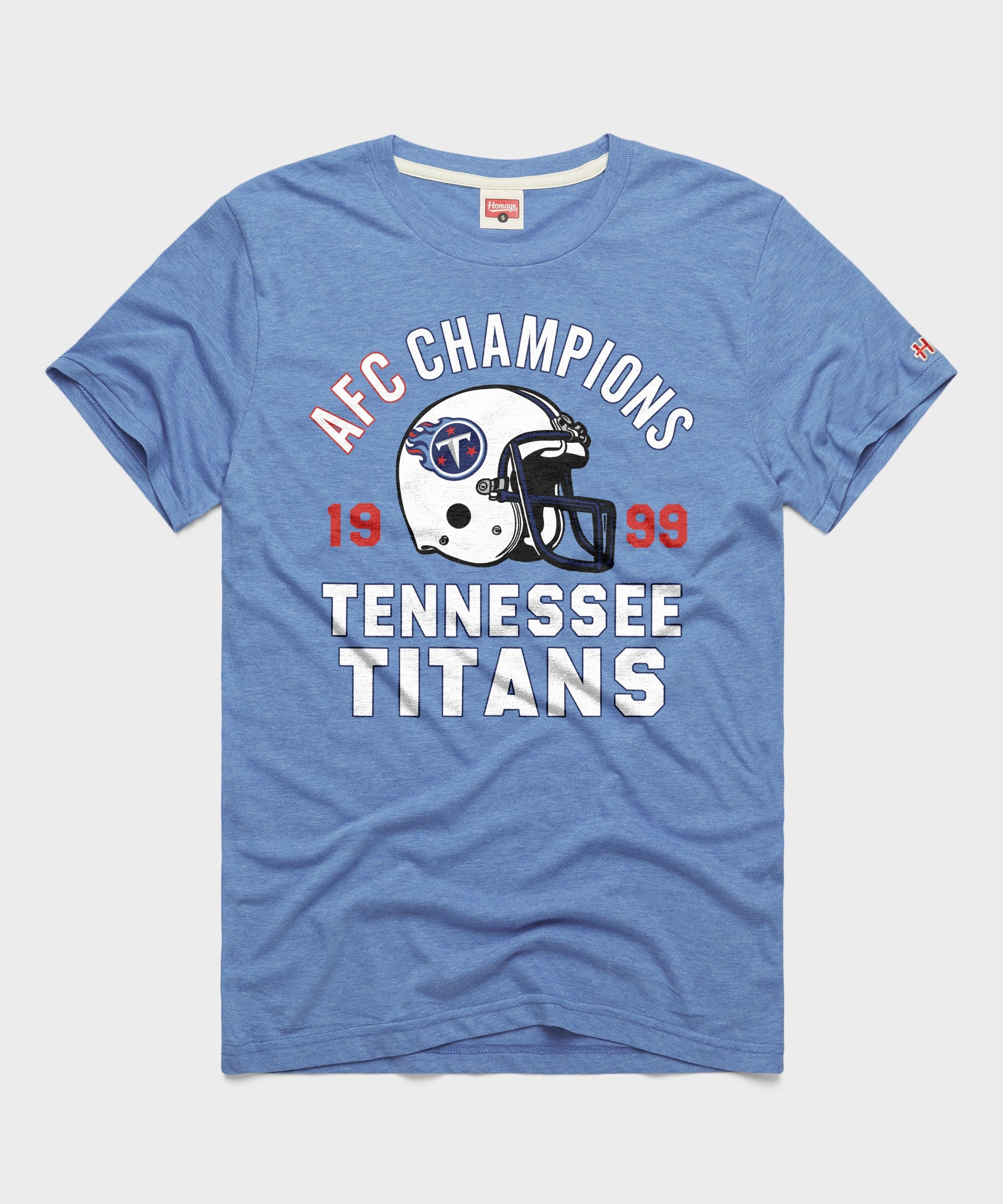 Tennessee Titans 1999 AFC Champions | Retro Tennessee Titans T-Shirt ...