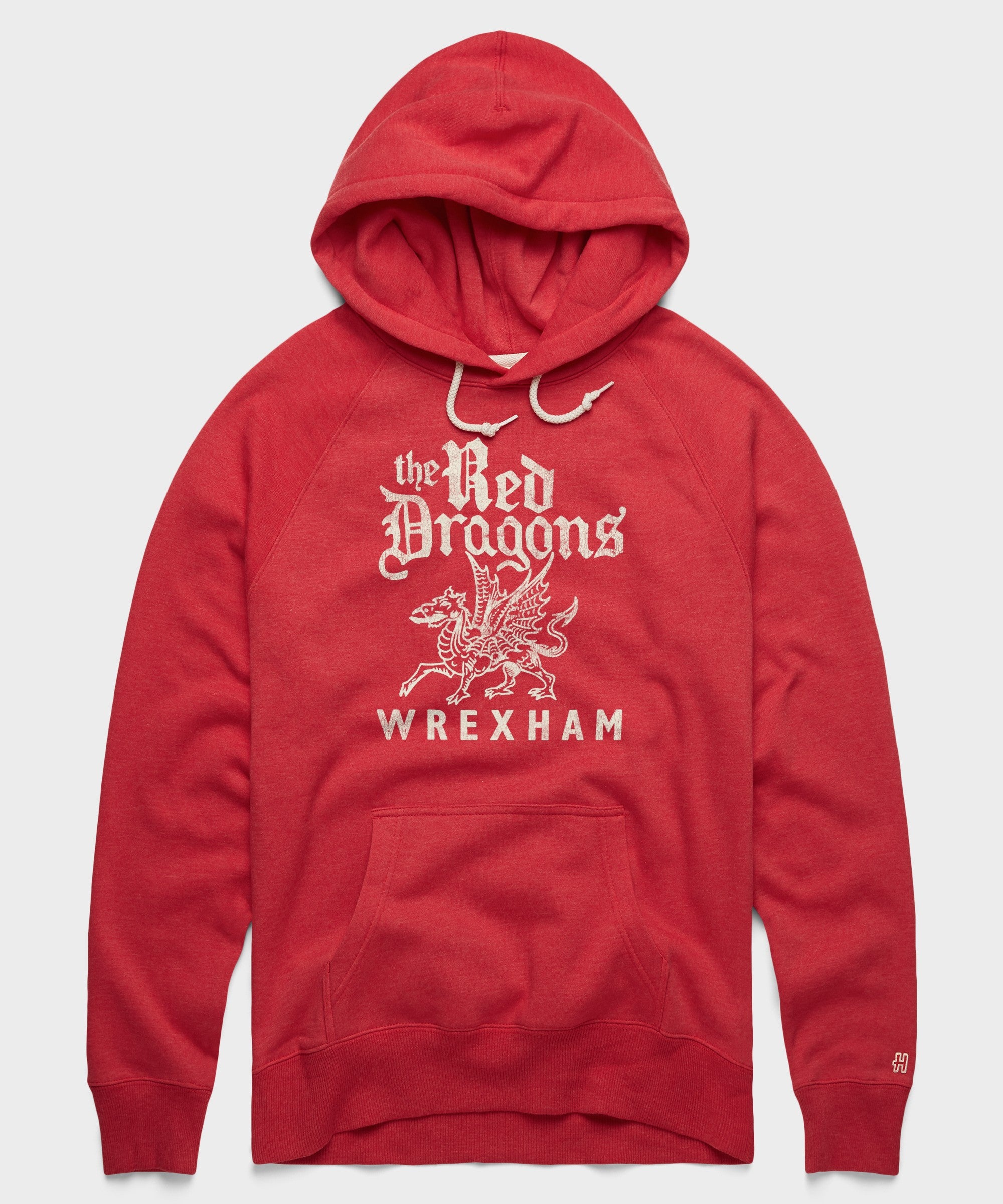 The Red Dragons Wrexham AFC Hoodie | Retro English Football Hoodie – HOMAGE