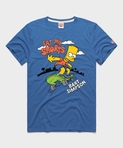 The Simpsons Bart Simpson Eat My Shorts | Retro Simpsons T-Shirt – HOMAGE