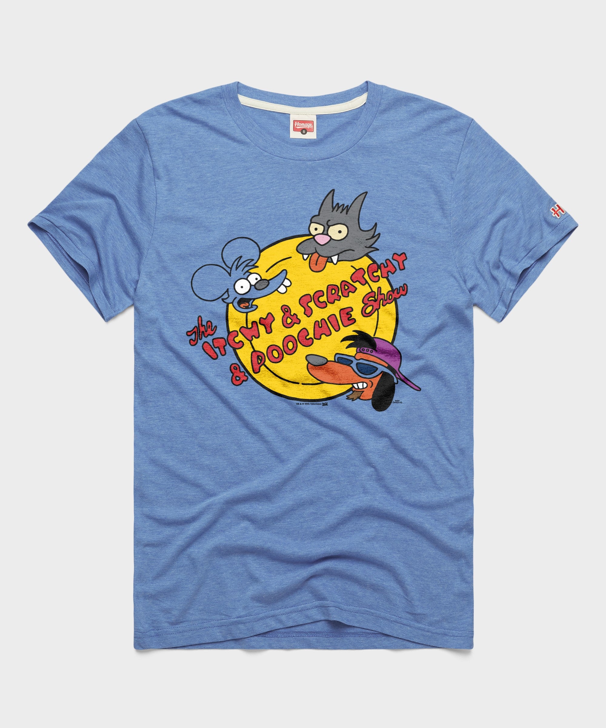 The Simpsons The Itchy And Scratchy And Poochie Show | Retro Simpsons T ...