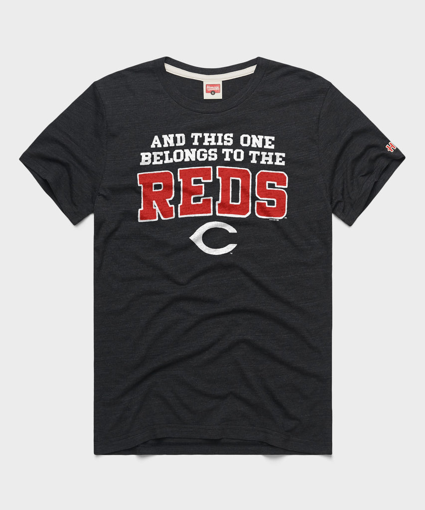 This One Belongs To The Reds | Retro Cincinnati MLB Baseball T-Shirt ...