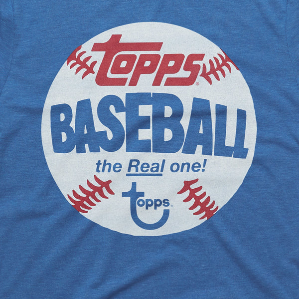 Topps Baseball The Real One | Men's Retro Topps T-Shirt – HOMAGE