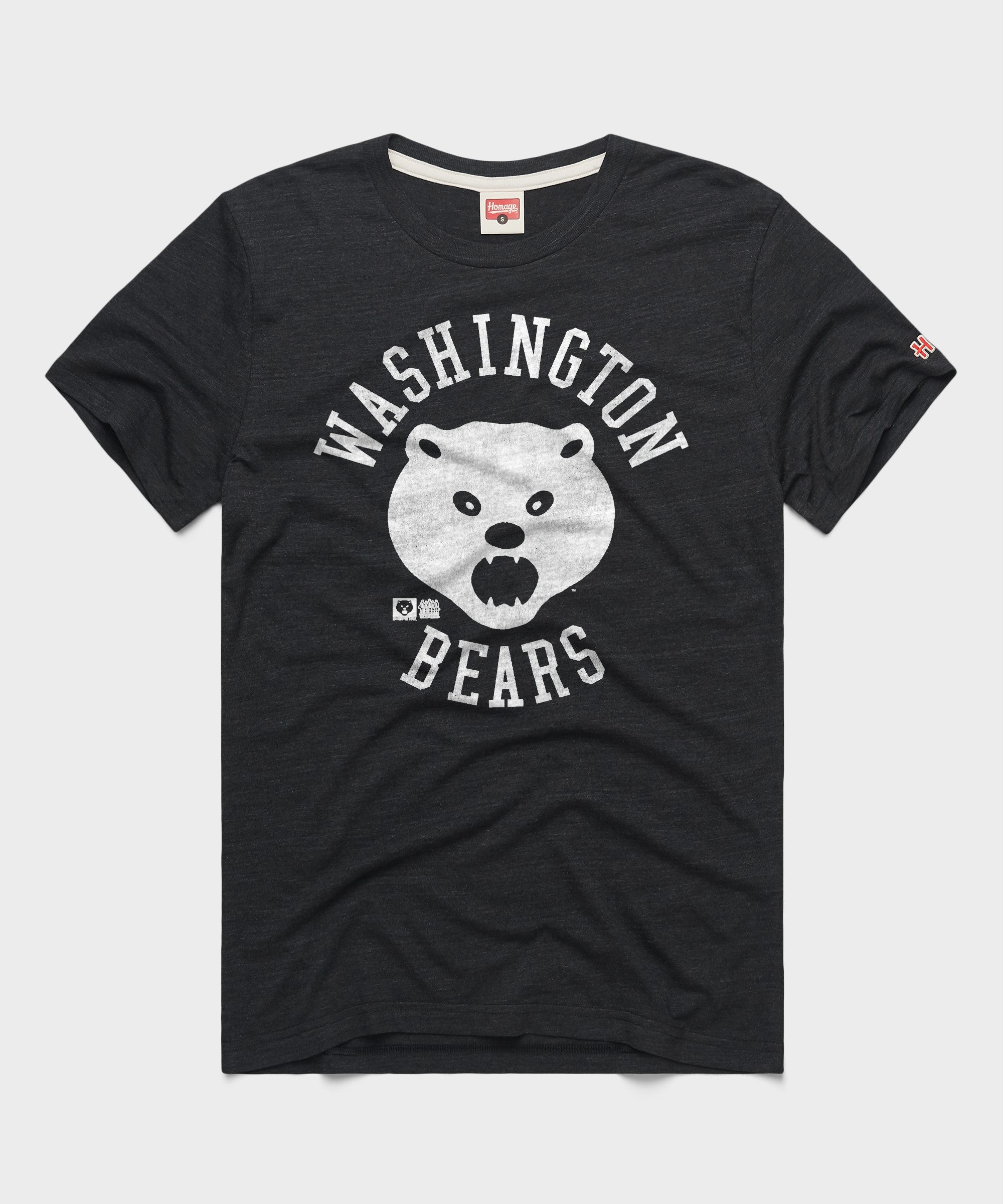 Washington Bears | Retro Black Fives T-Shirt – HOMAGE