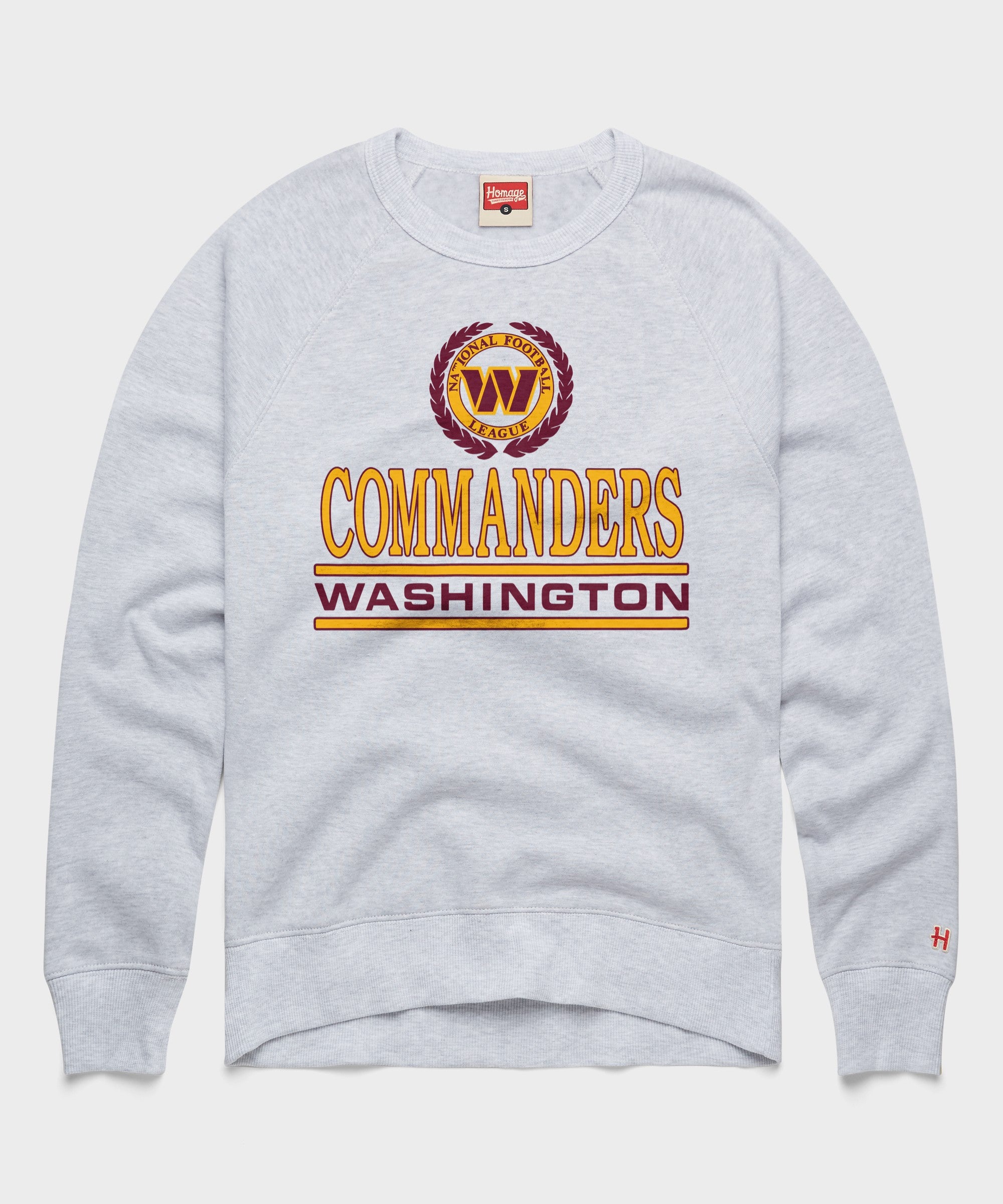 Washington Commanders Crest Crewneck Sweatshirt | Vintage-Inspired – HOMAGE