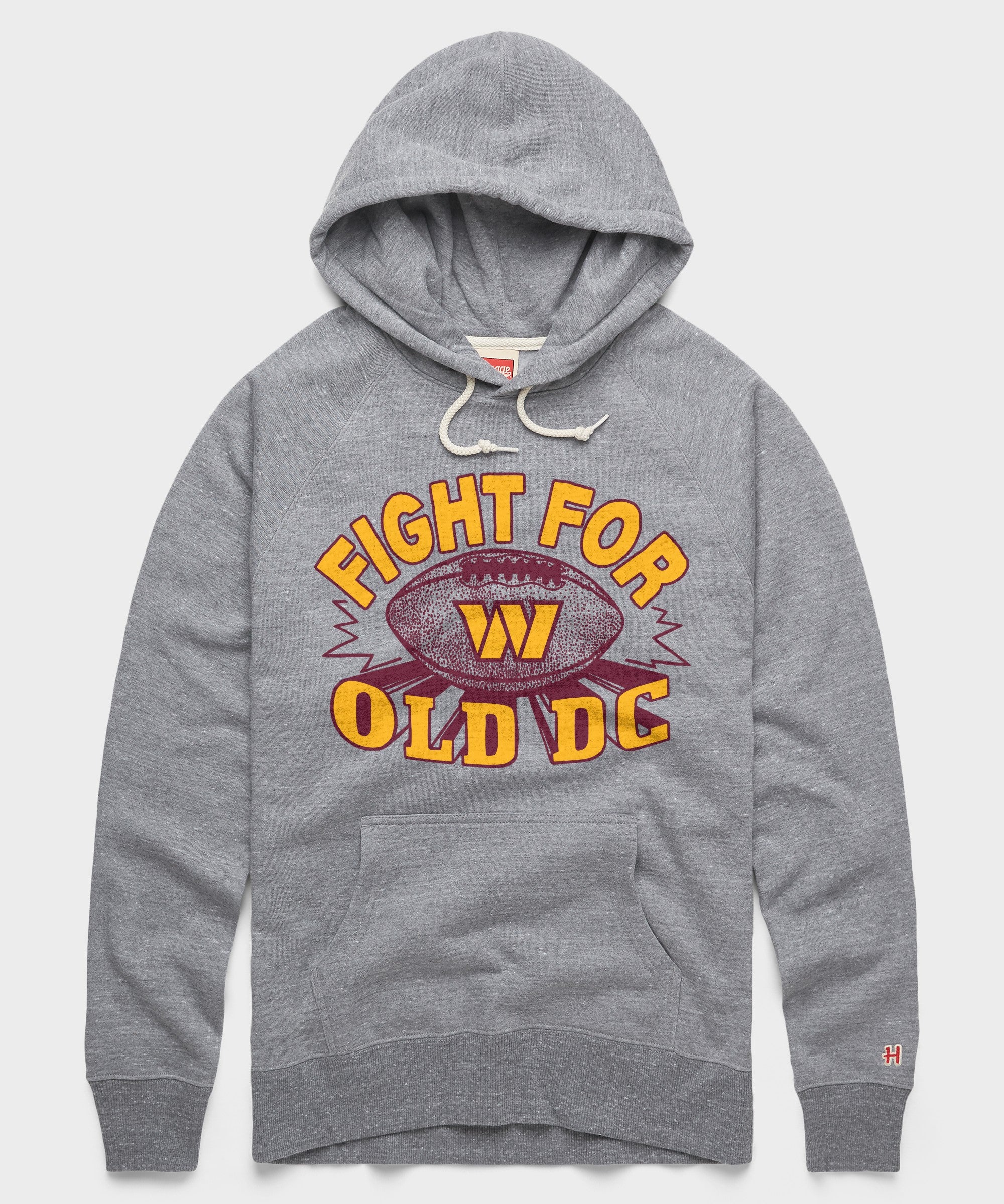 Washington Commanders Fight For Old DC Hoodie | Retro NFL Hoodie – HOMAGE