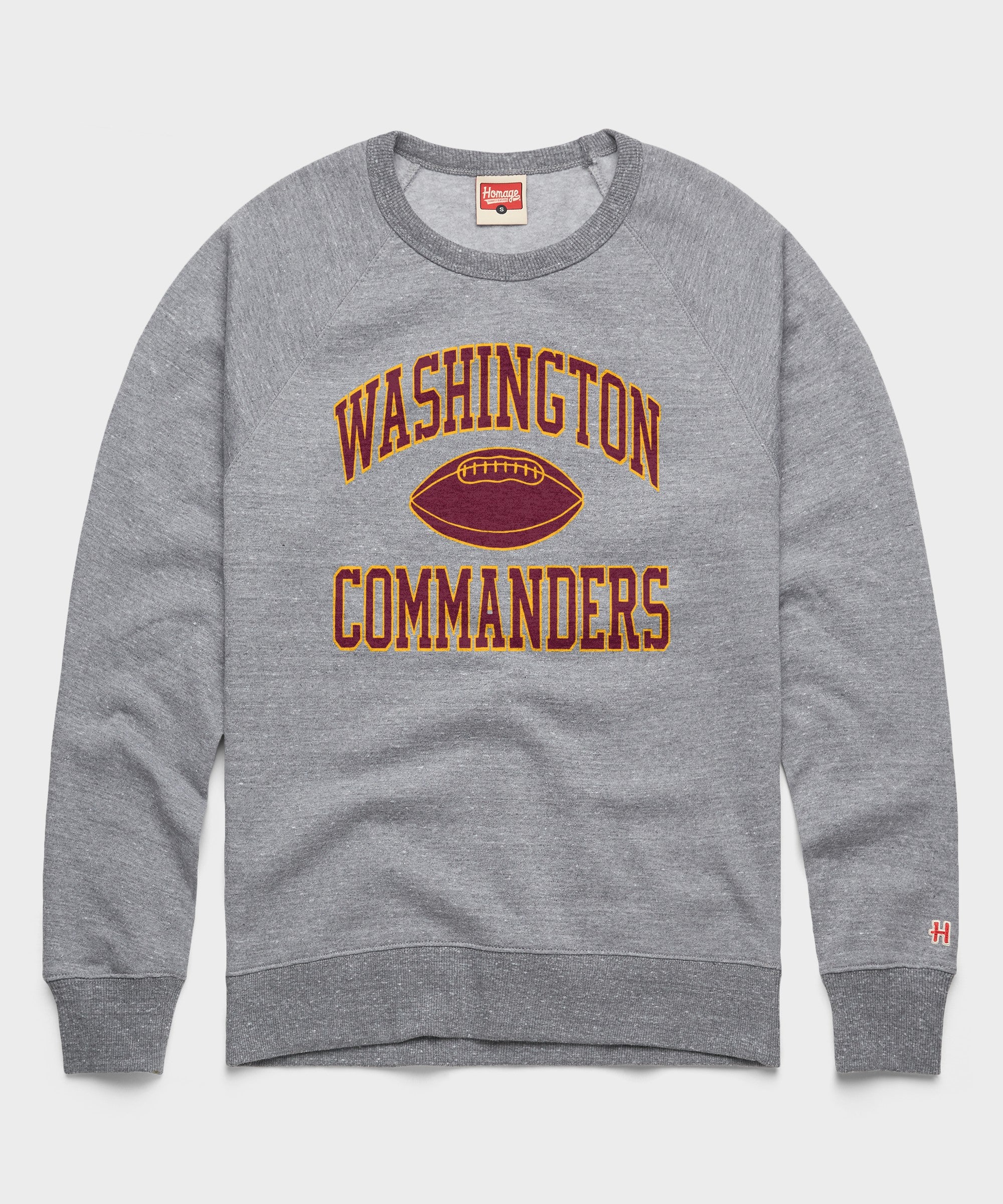 Washington Commanders Gridiron Crewneck | Retro NFL Sweatshirt – HOMAGE