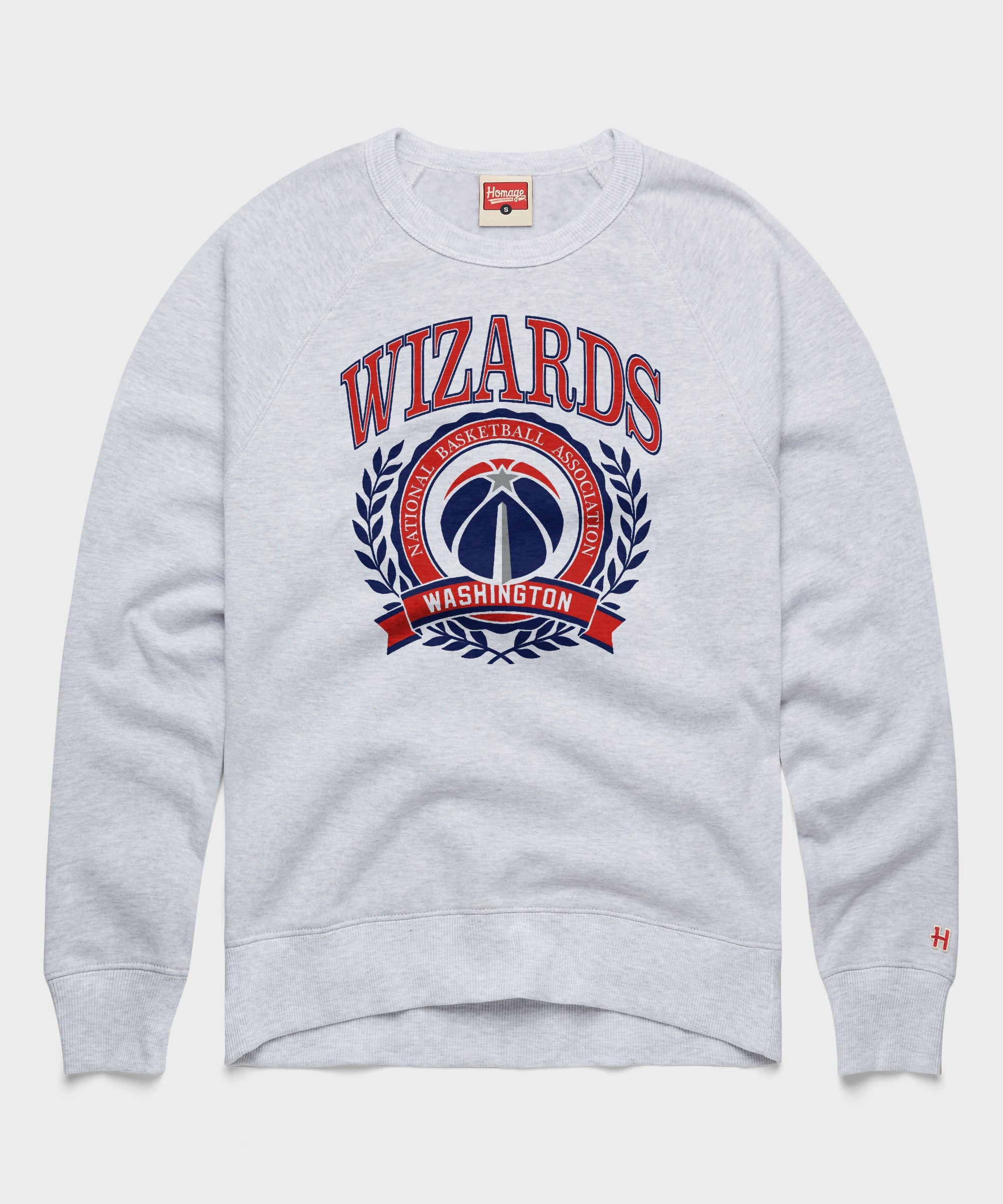 Washington Wizards Crest Crewneck | Men's NBA Sweatshirt – HOMAGE