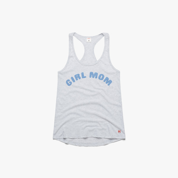 Women's Girl Mom Racerback | Retro Girl Mom Tank Top – HOMAGE