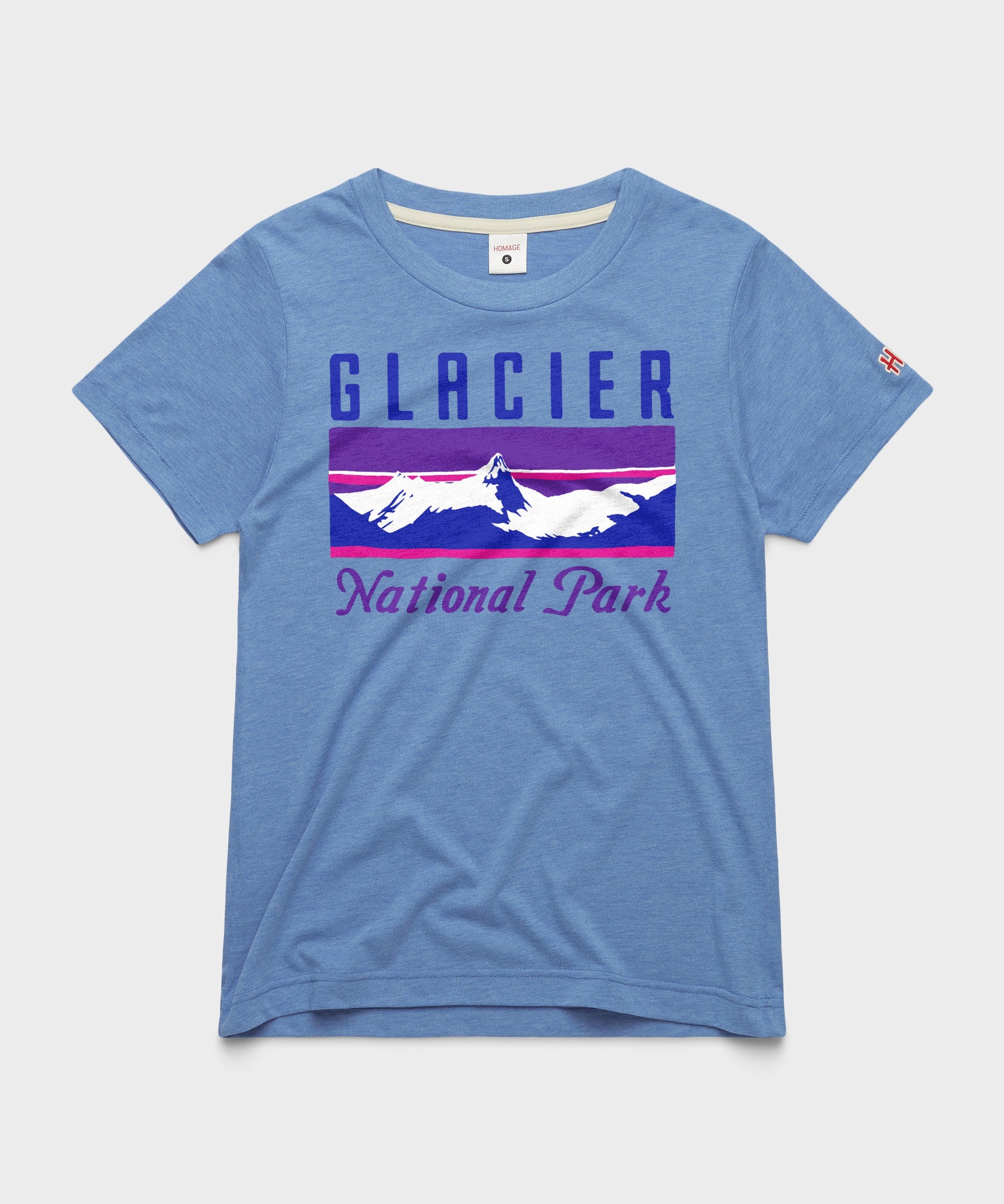 Women's Glacier National Park | Women's Retro Park T-Shirt – HOMAGE