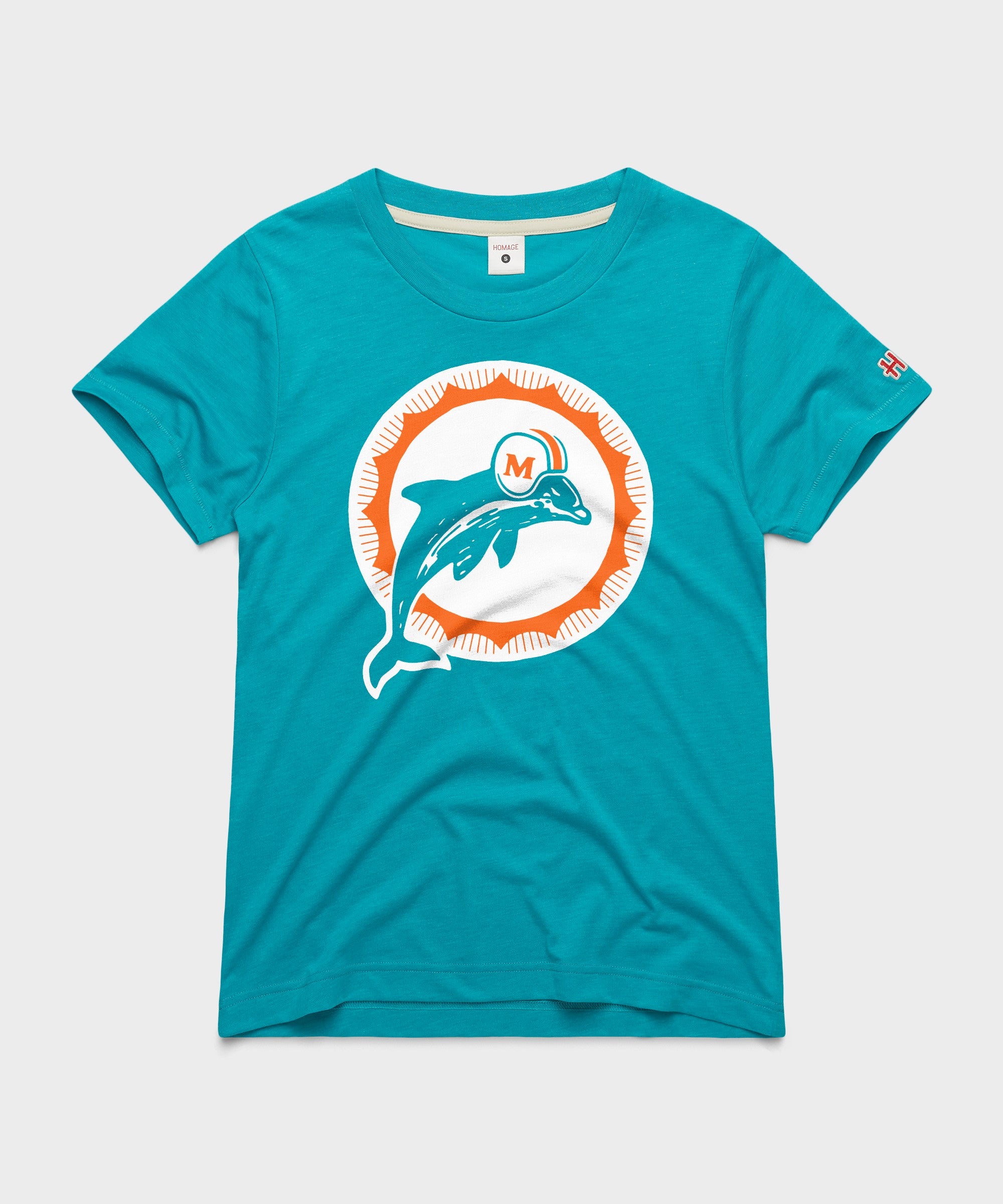 Women's Miami Dolphins '66 | Women's Retro NFL Logo T-Shirt – HOMAGE