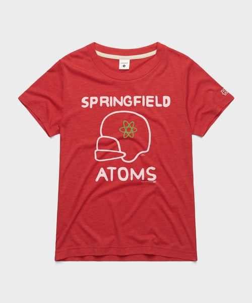 Women's The Simpsons Springfield Atoms | Women's Retro Sitcom T-Shirt ...