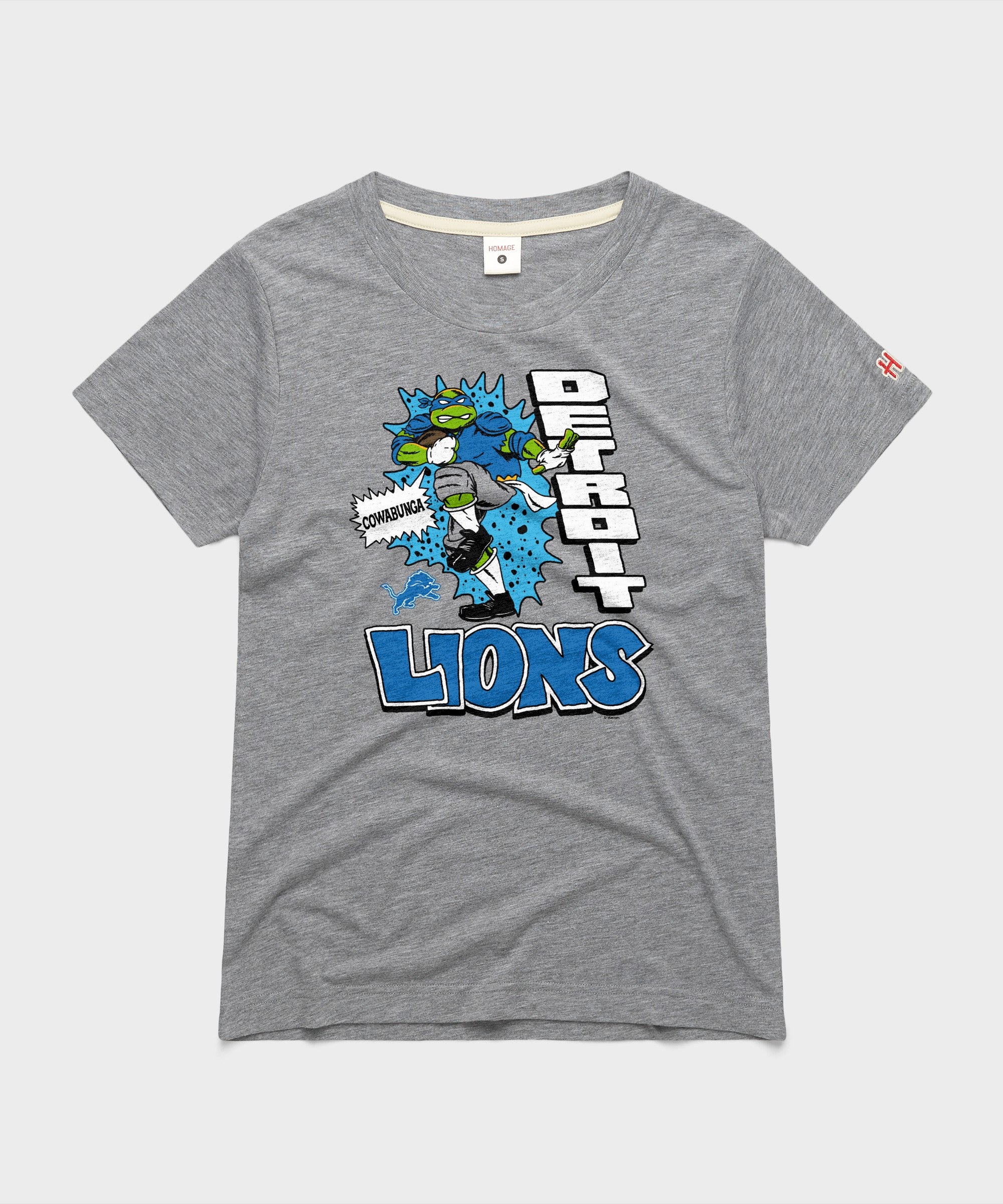 Women's TMNT Leonardo x Detroit Lions | Women's NFL T-Shirt – HOMAGE