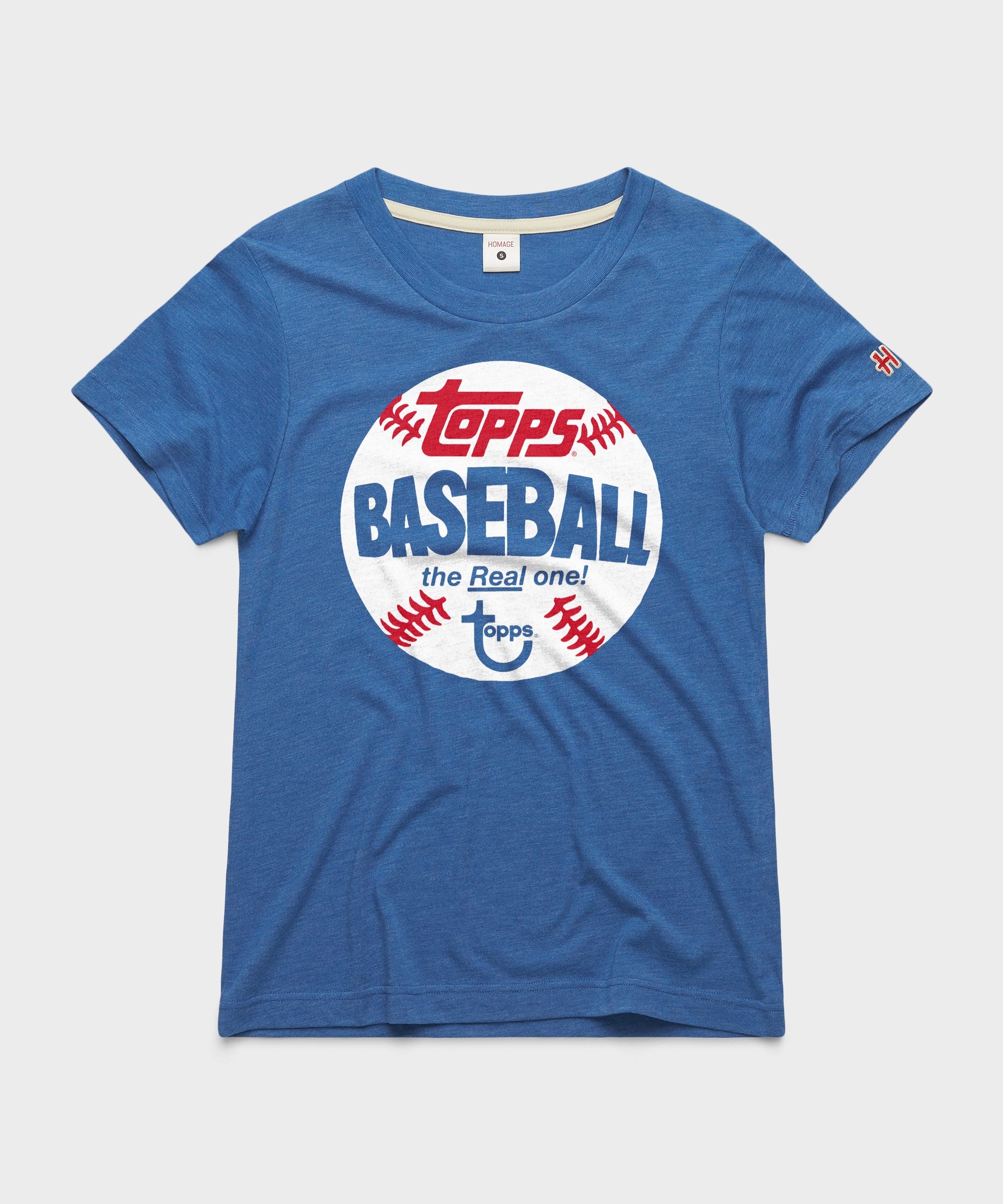 Women's Topps Baseball The Real One | Women's Retro Topps T-Shirt – HOMAGE