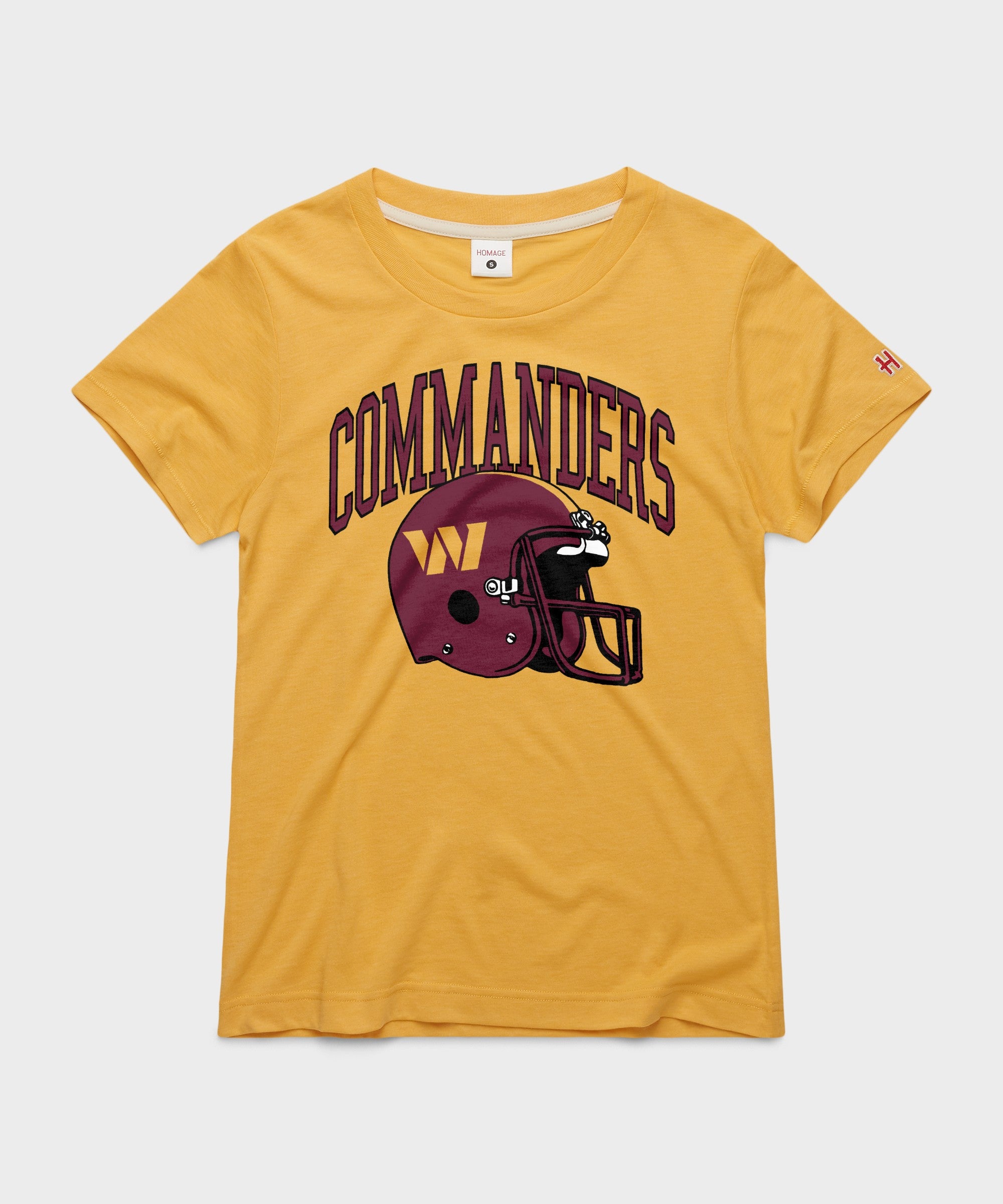 Women's Washington Commanders Helmet | Women's Retro NFL T-Shirt – HOMAGE