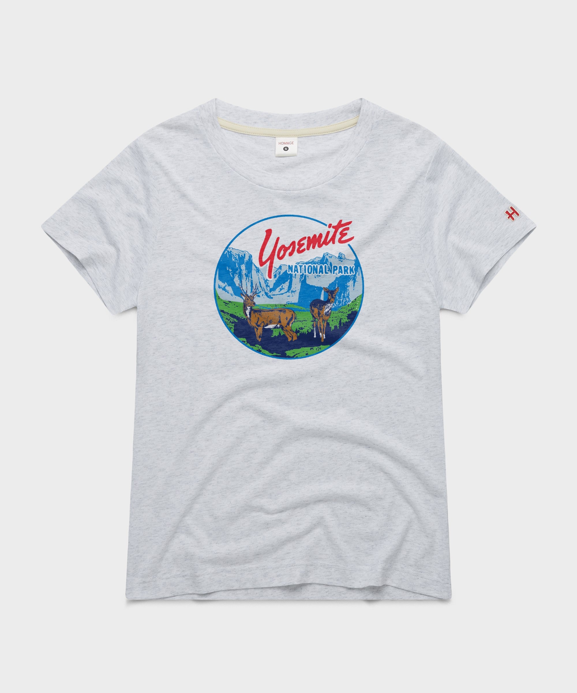 Women's Yosemite National Park | Women's Retro Park T-Shirt – HOMAGE