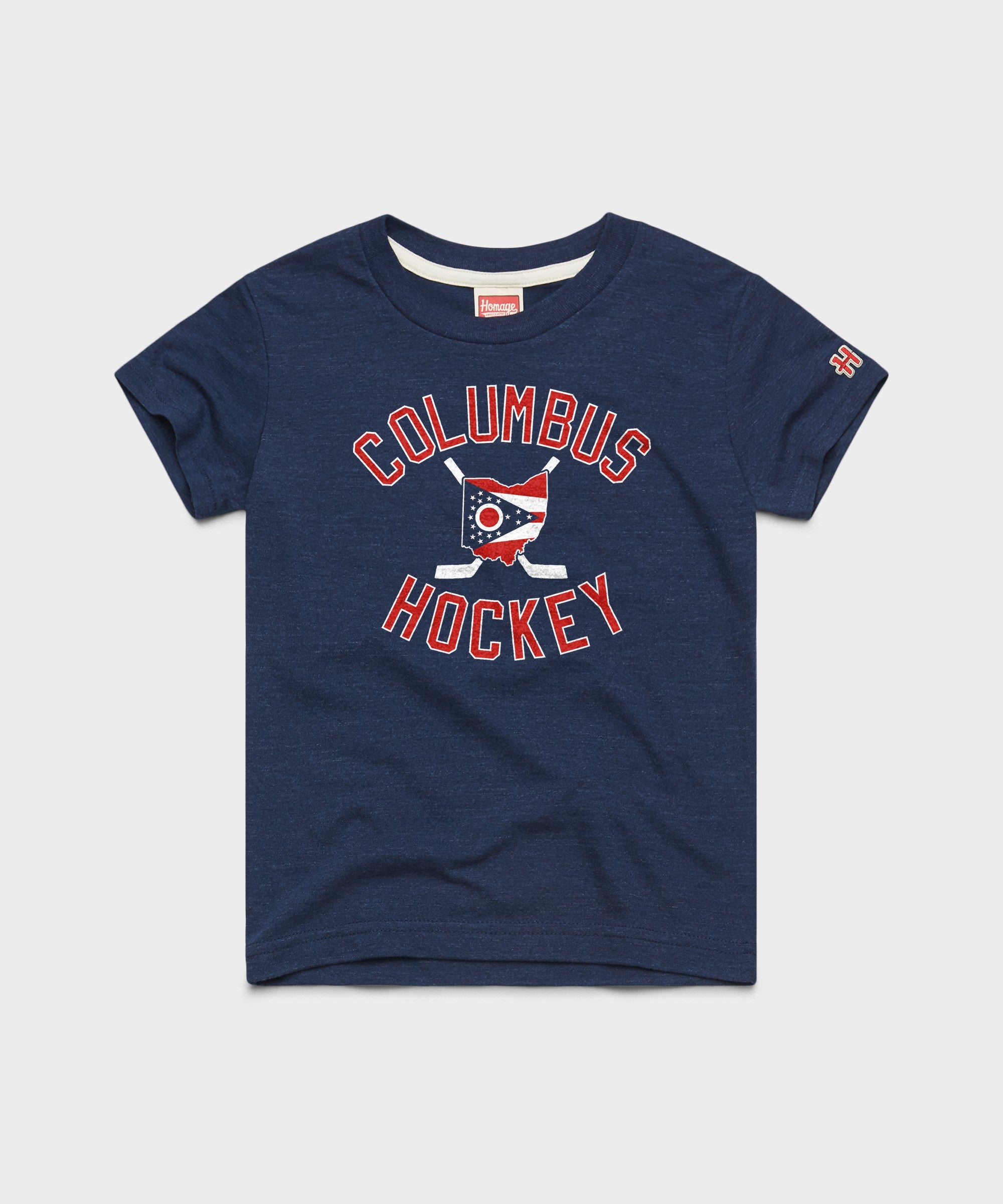 Youth Columbus Ohio Hockey | Kids Retro CBJ T-Shirt – HOMAGE