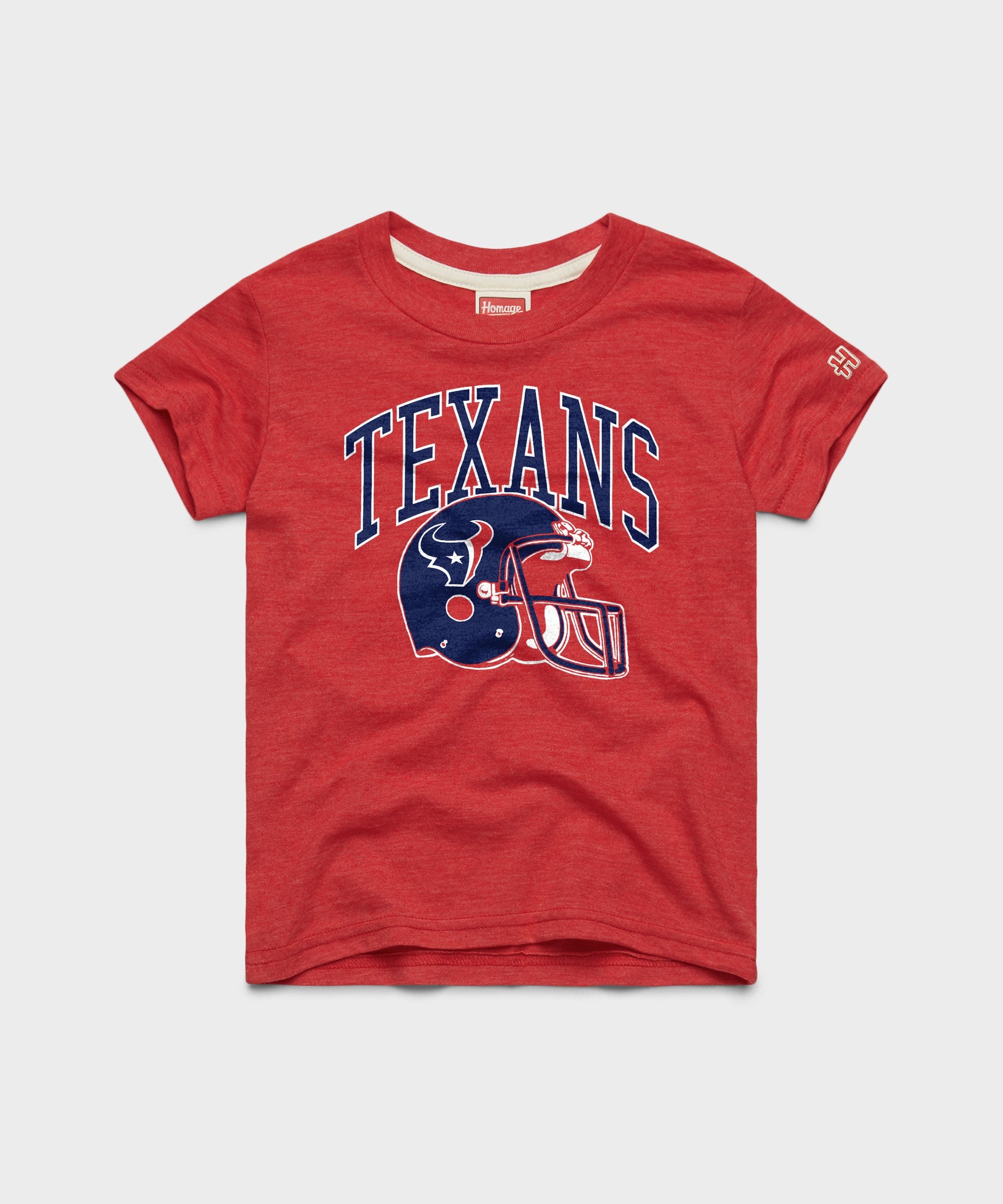 Youth Houston Texans Helmet | Kids Retro NFL T-Shirt – HOMAGE