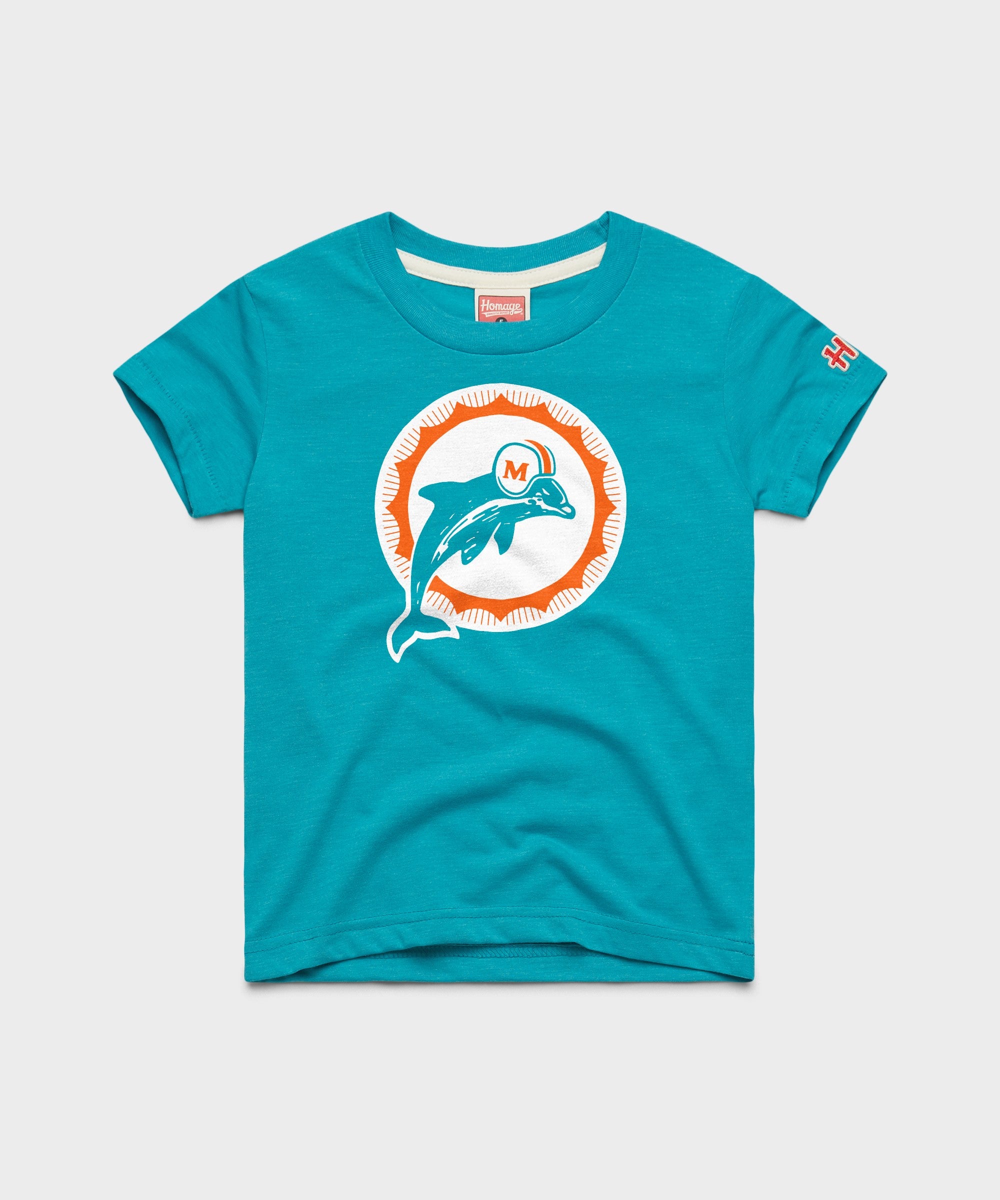 Youth Miami Dolphins '66 | Kids Retro NFL Logo T-Shirt – HOMAGE