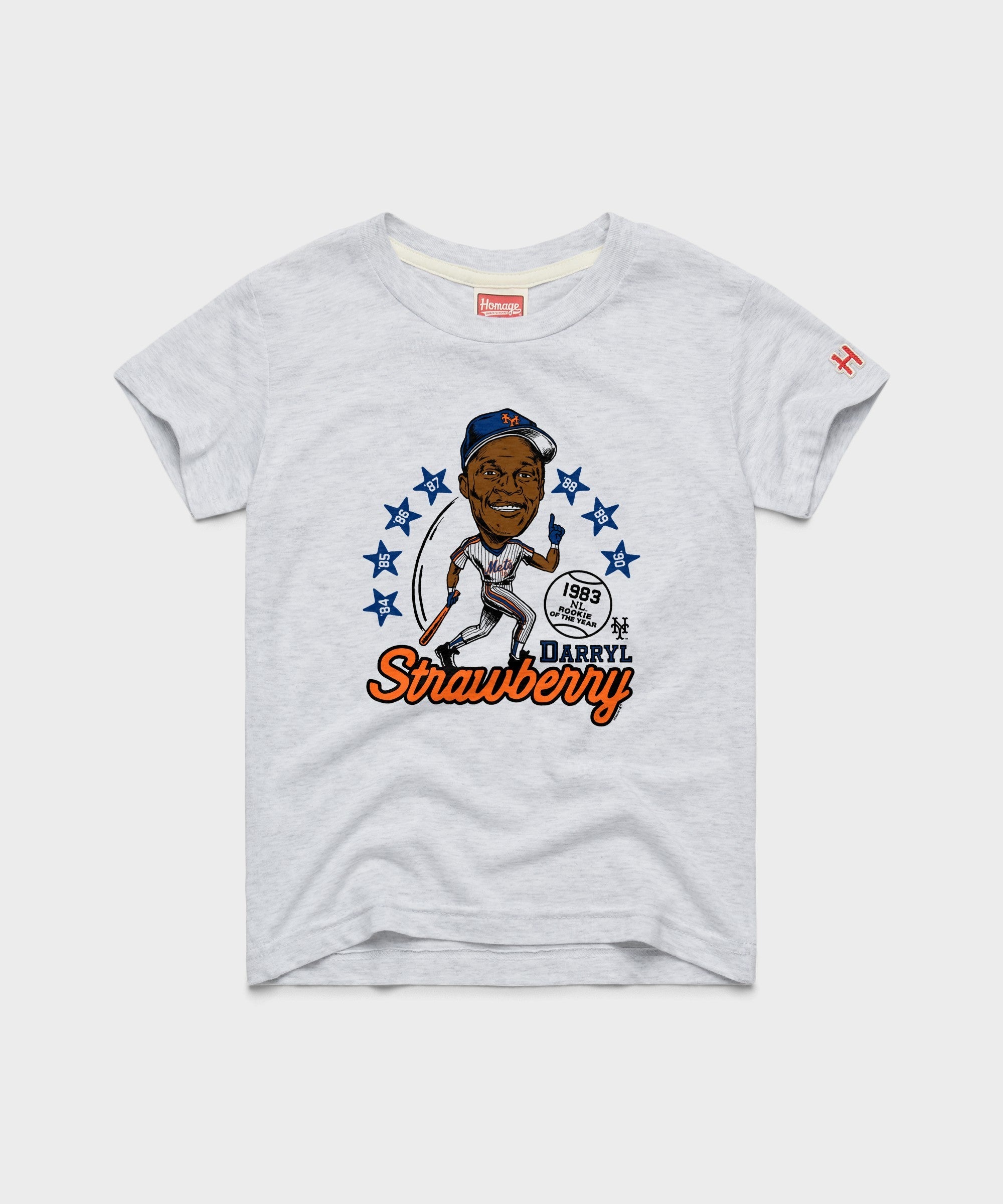 New York Mets T-Shirt | Kids Darryl Strawberry MLB Gear – HOMAGE