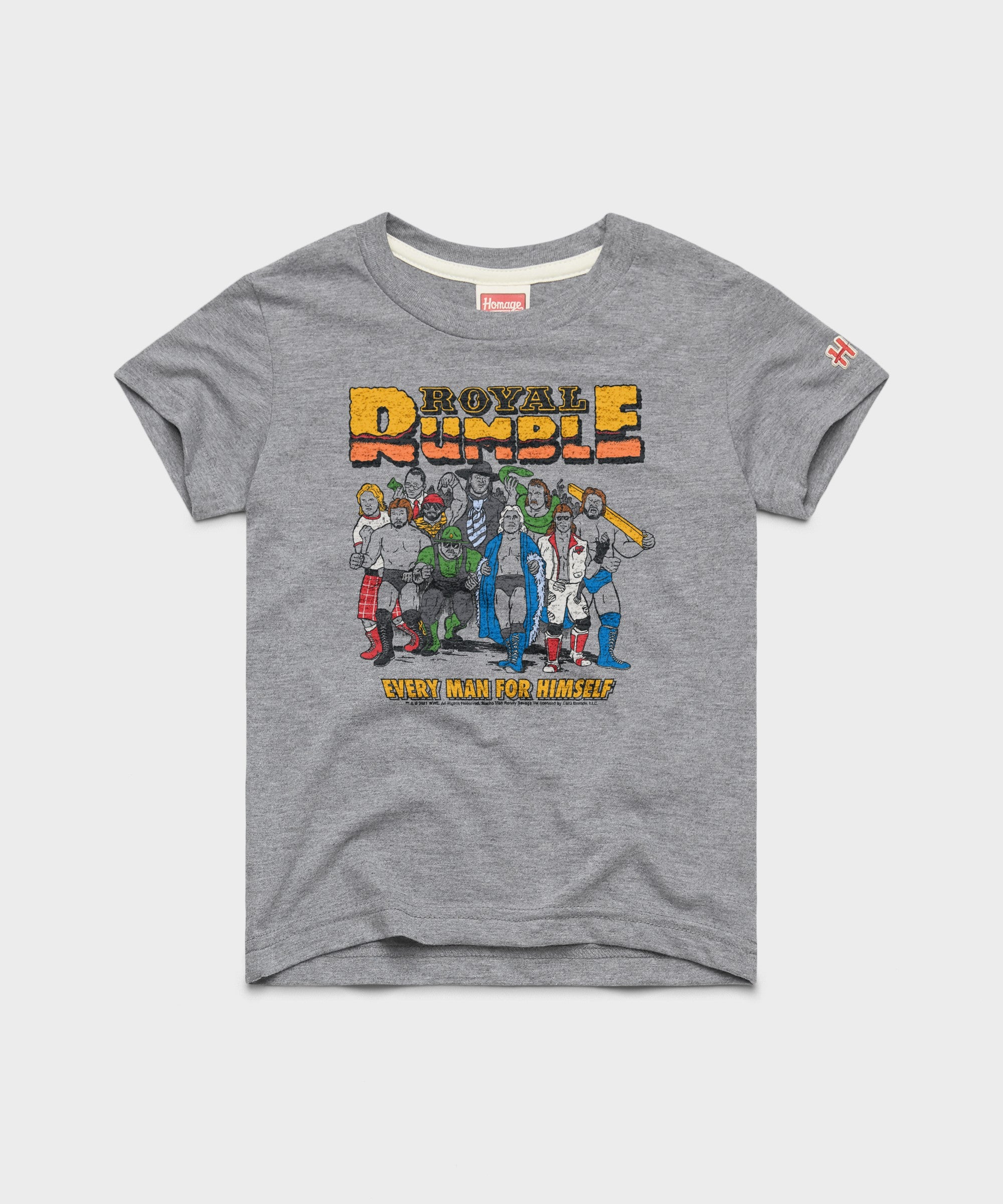 Youth Royal Rumble Retro WWE Wrestling Kids T-Shirt – HOMAGE