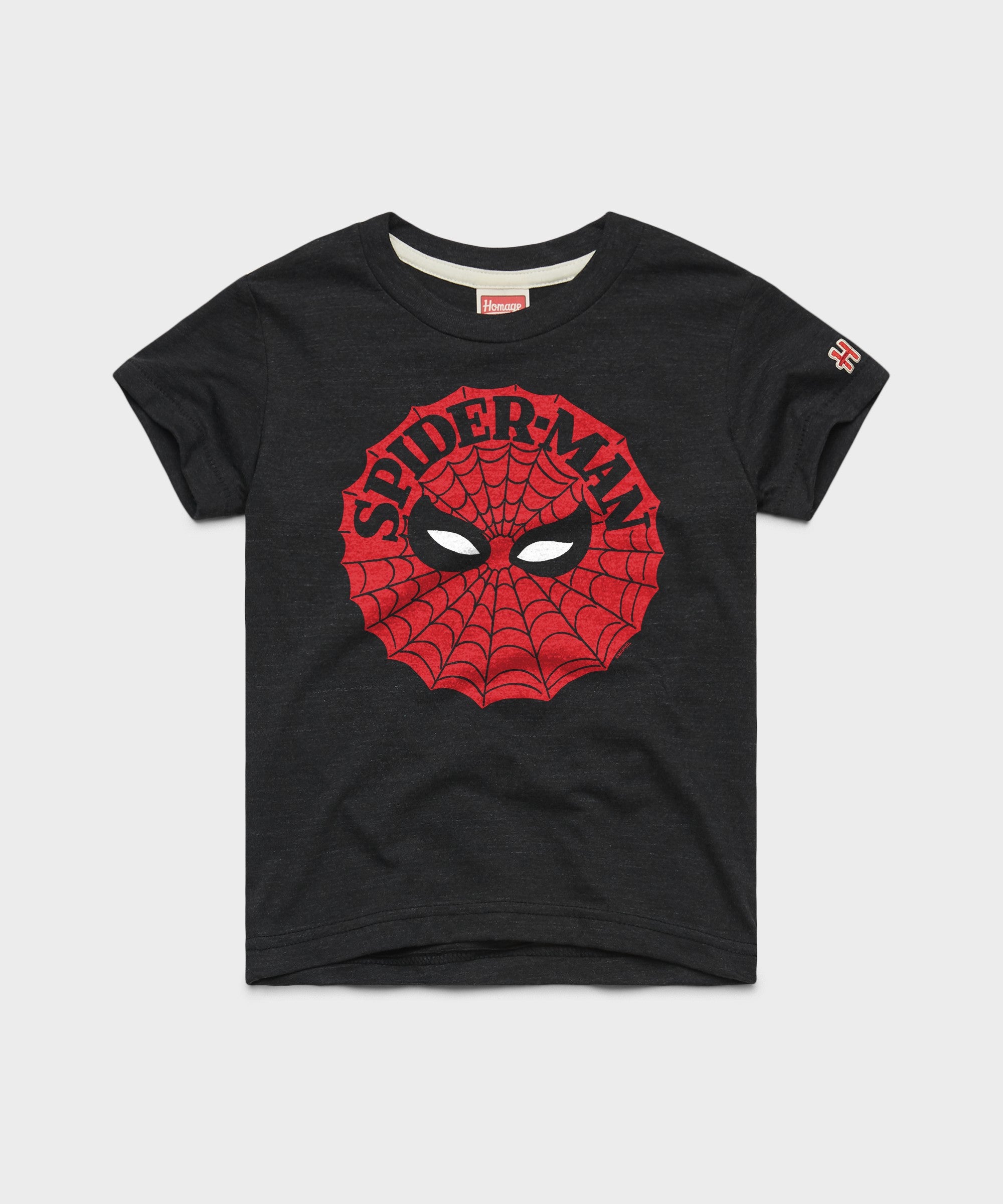 Youth Spider-Man Circle Logo | Kids Marvel T-Shirt – HOMAGE