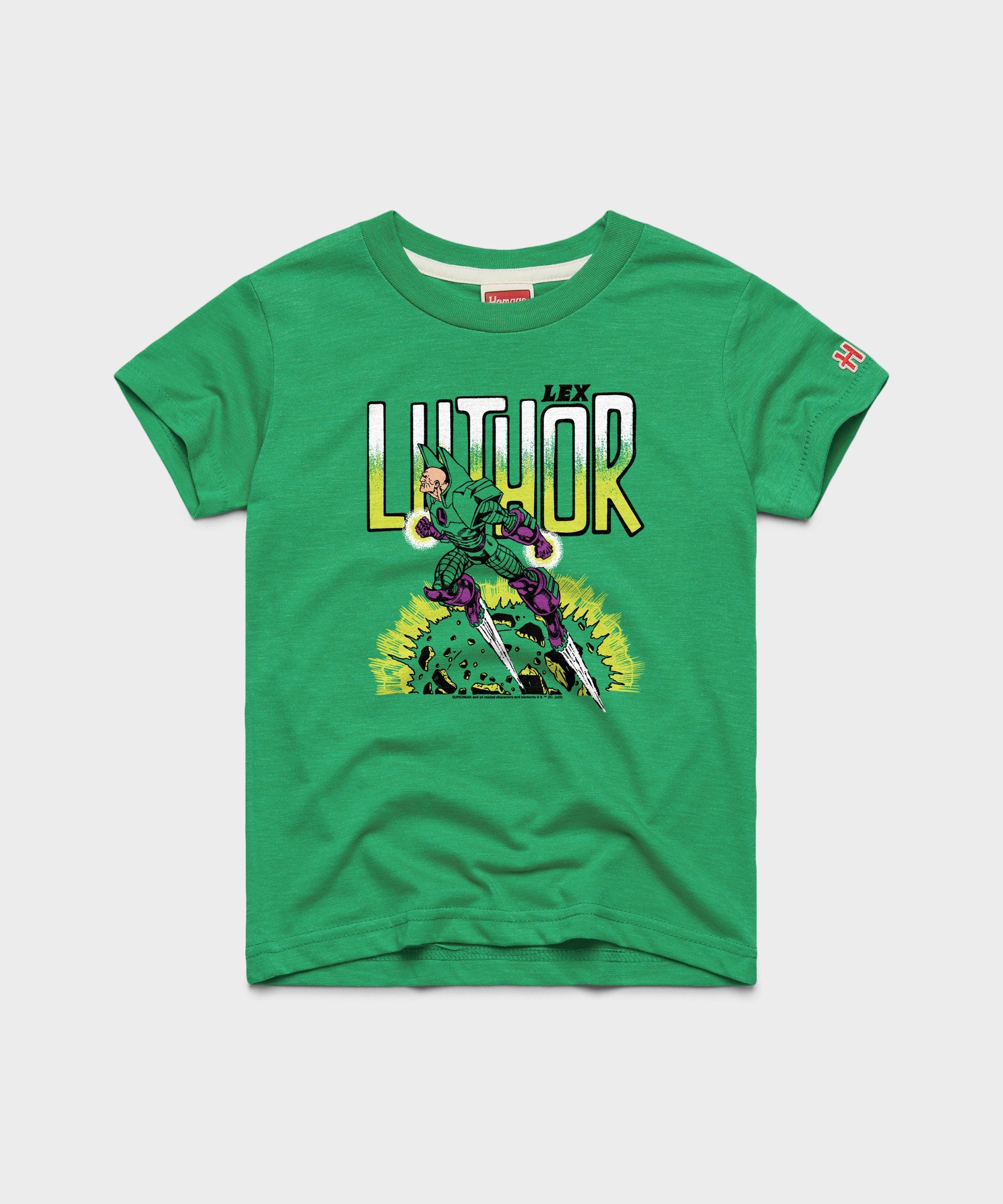 Youth Superman Lex Luthor | Kids Retro Superhero T-Shirt – HOMAGE