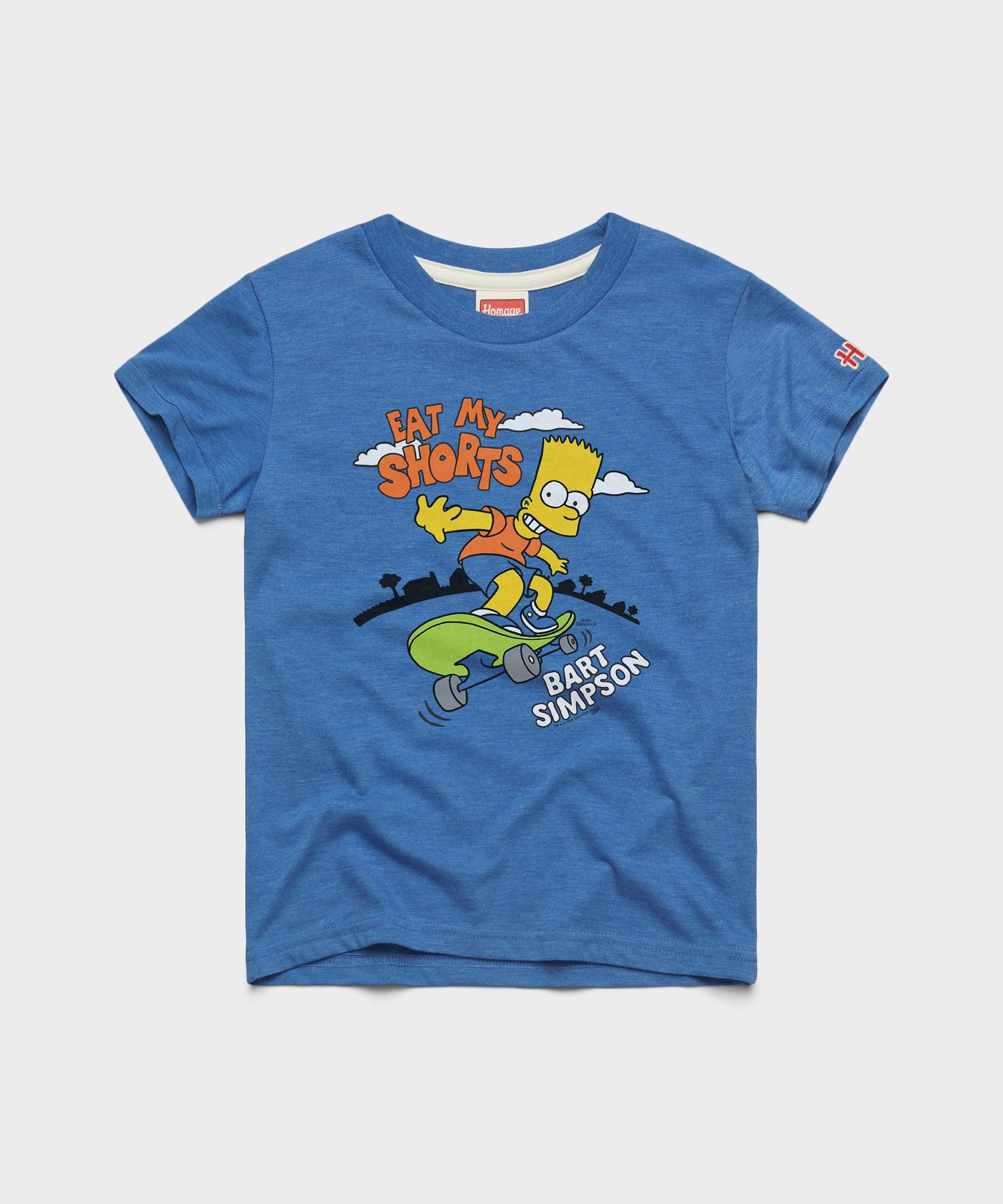 The Simpsons Bart Simpson Eat My Shorts | Retro Simpsons T-Shirt – HOMAGE
