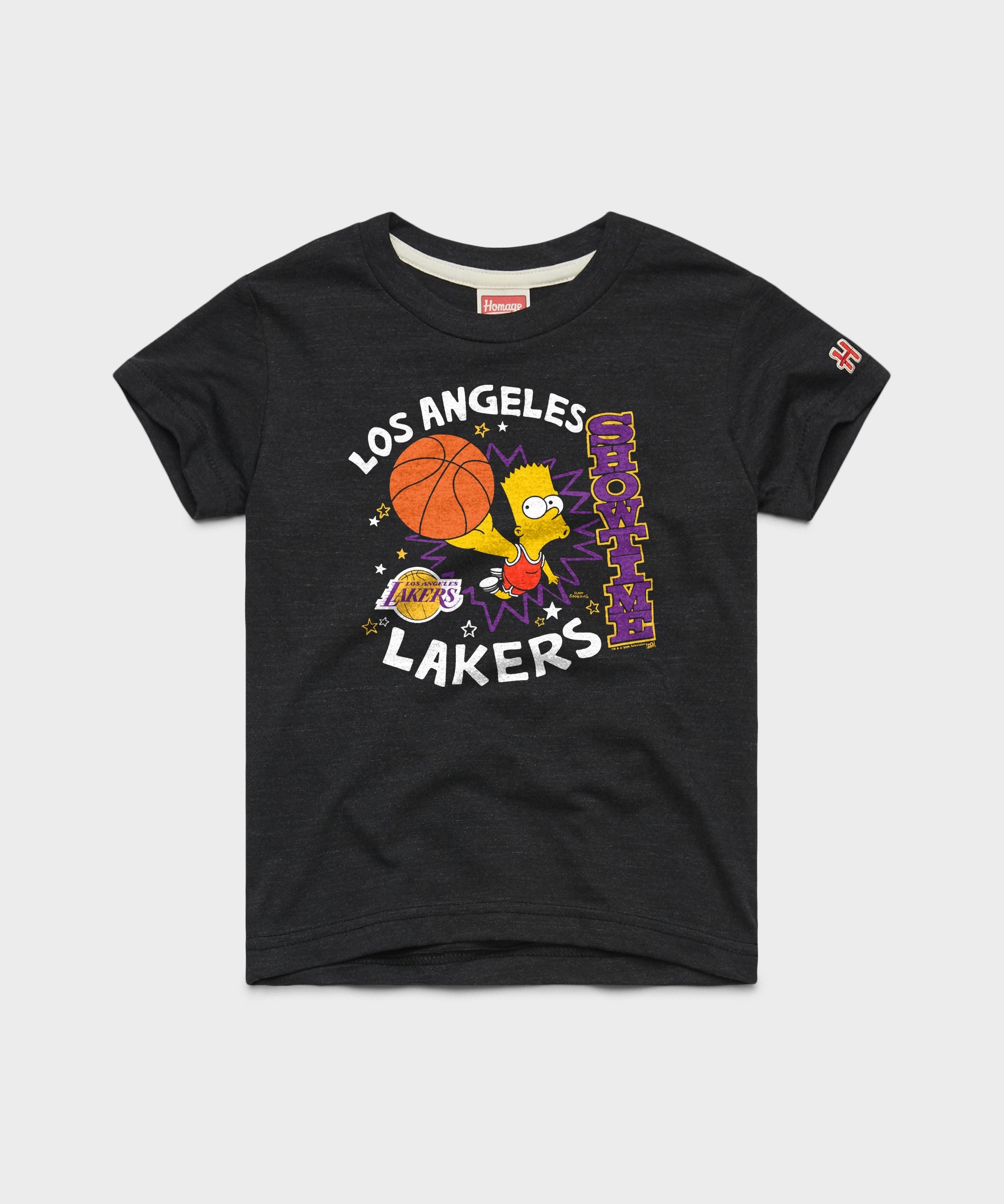 Youth The Simpsons Bart x Los Angeles Lakers | Kids NBA T-Shirt – HOMAGE