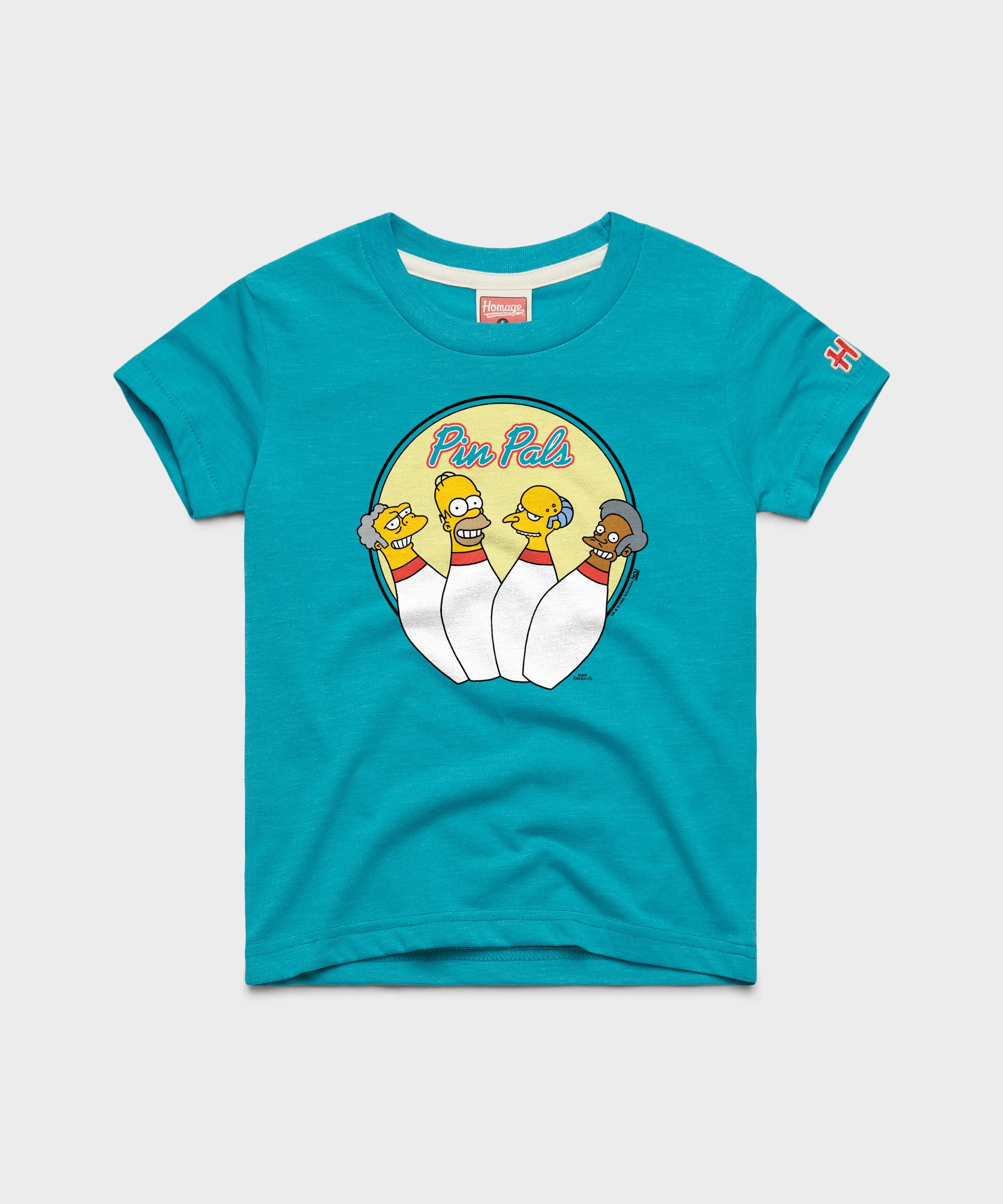 Youth The Simpsons Pin Pals | Kids Retro Sitcom T-Shirt – HOMAGE