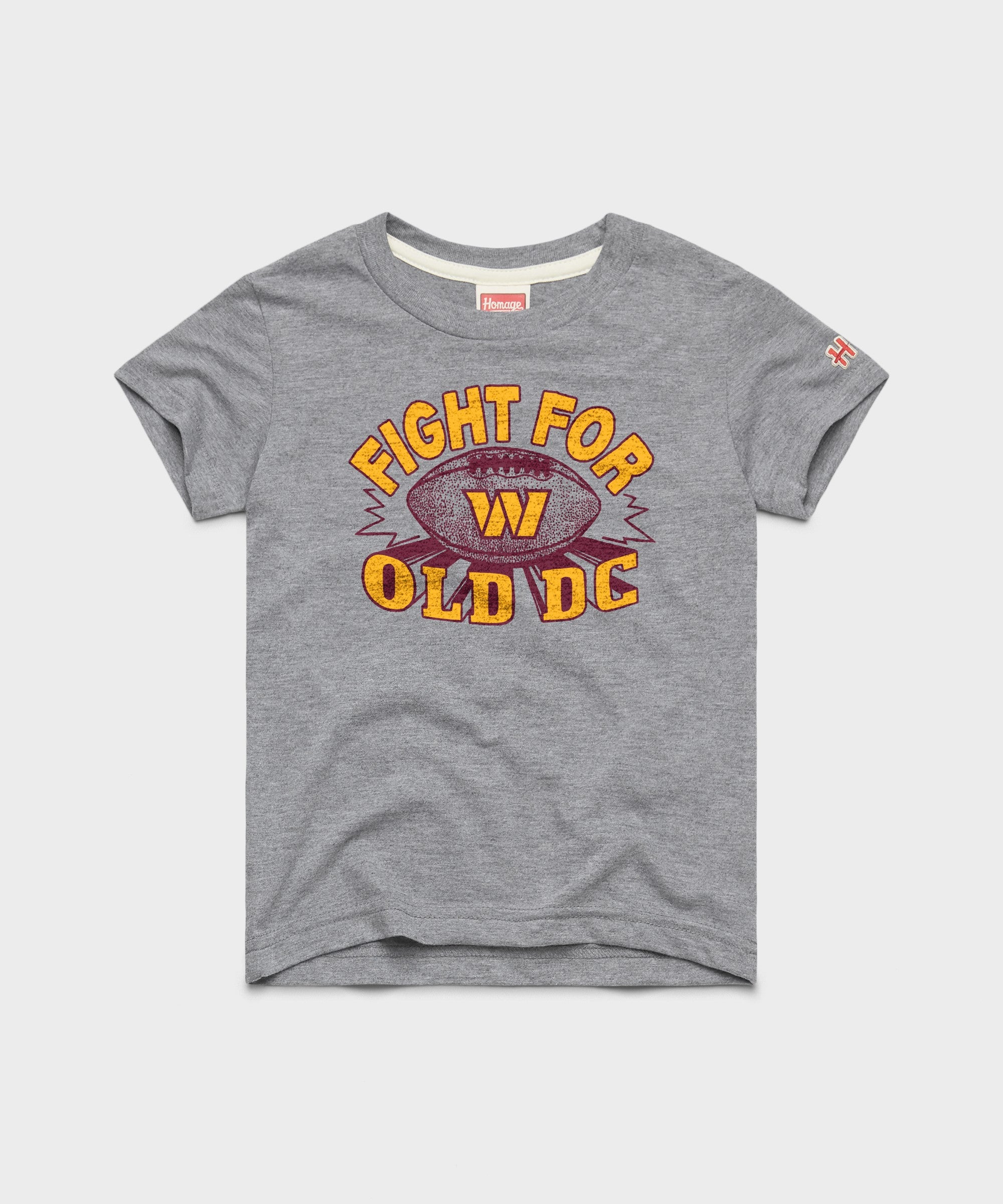 Youth Washington Commanders Fight For Old DC | Kids Retro NFL Hoodie ...
