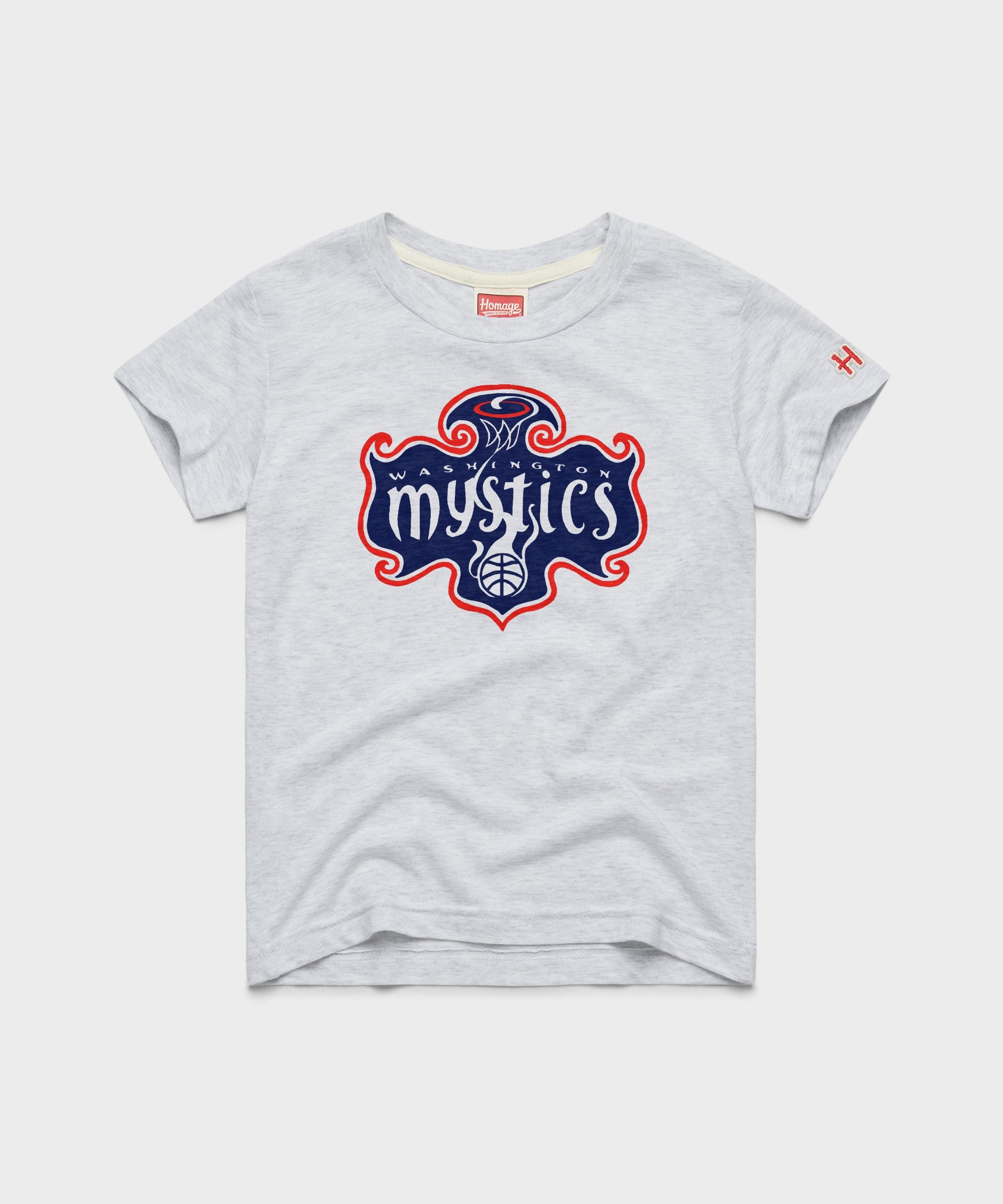 Youth Washington Mystics Logo | Kids Retro WNBA T-Shirt – HOMAGE