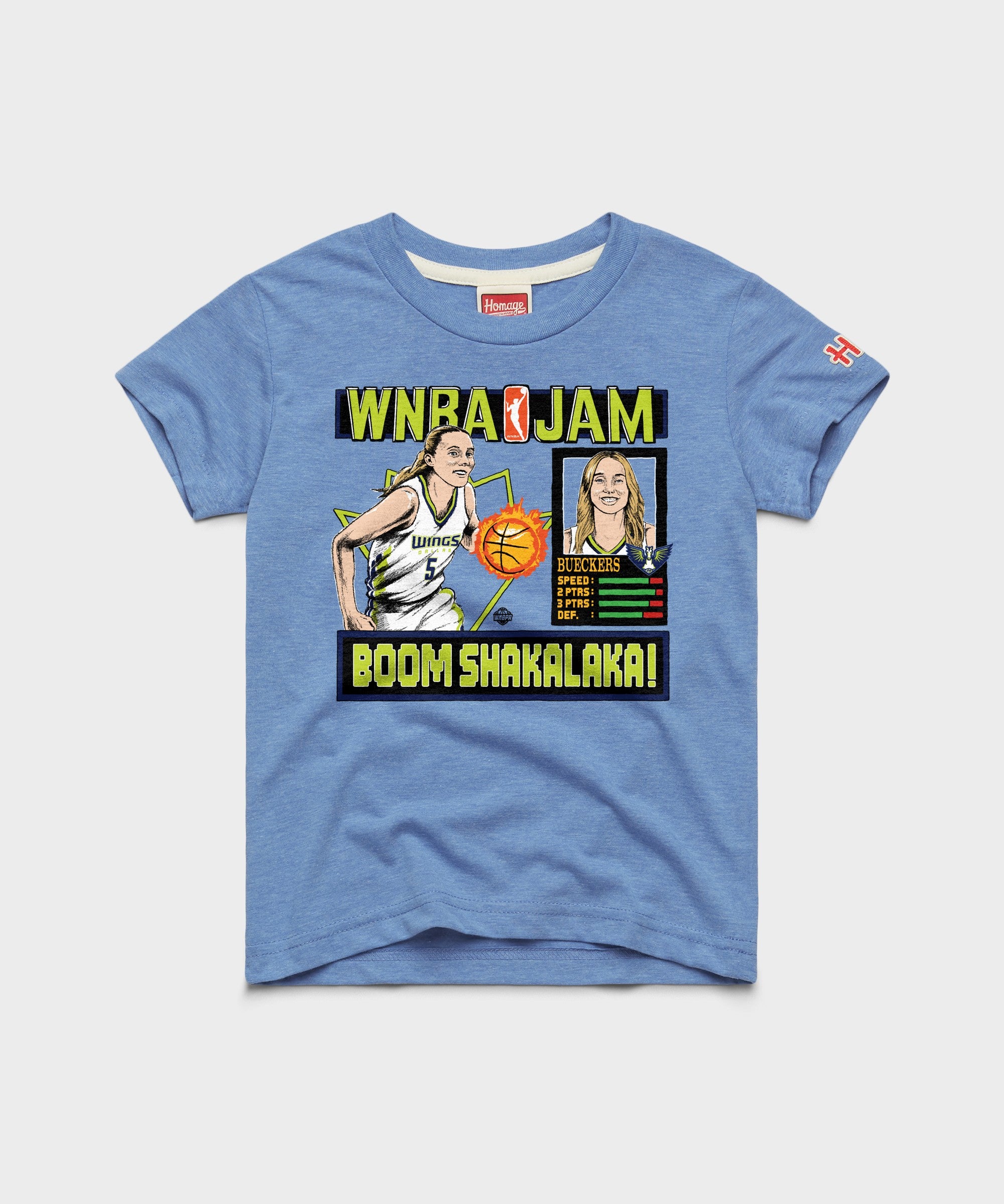 Youth WNBA Jam Wings Paige Bueckers | Kids WNBA T-Shirt – HOMAGE