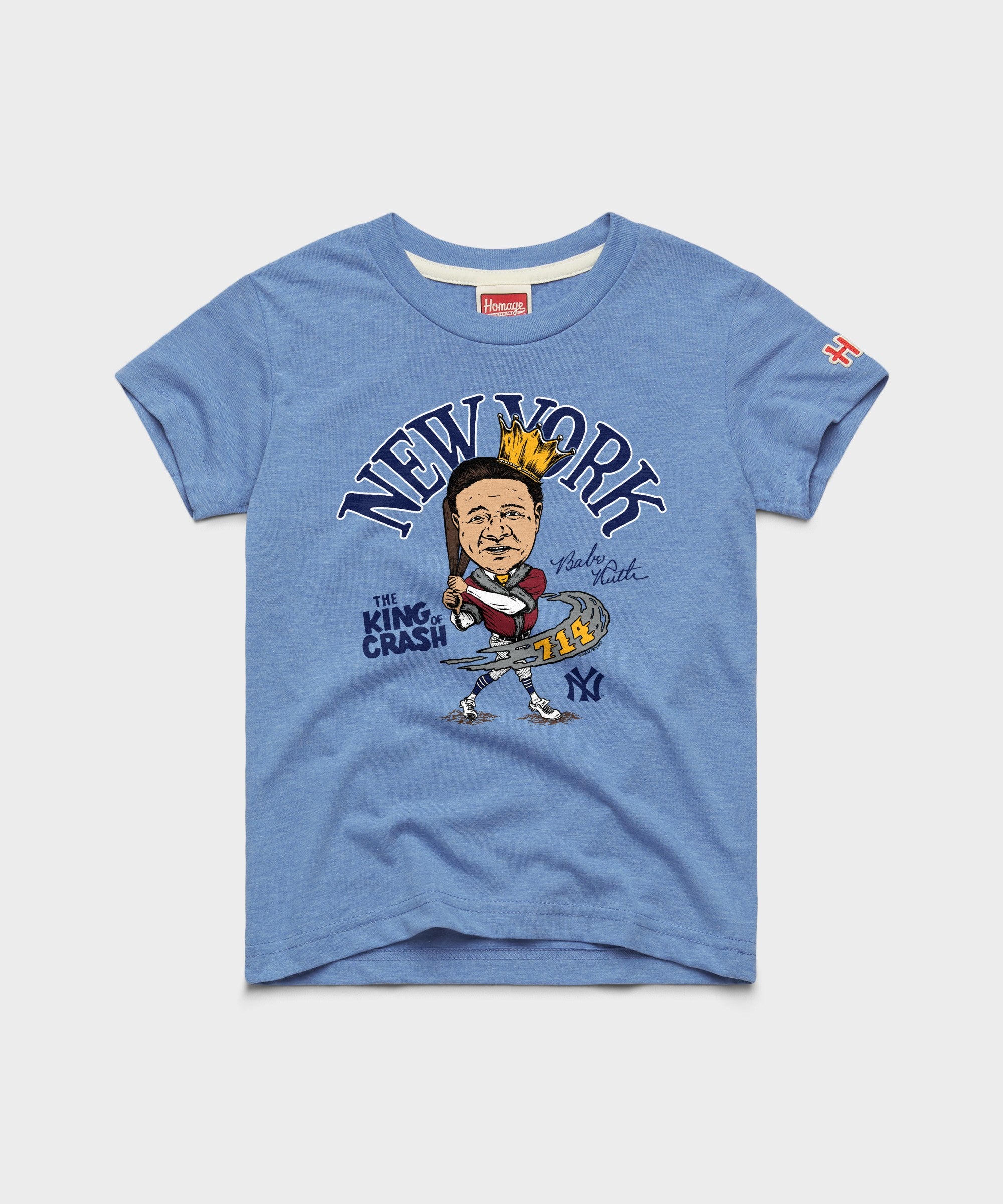 New York Yankees T-Shirt | Kids Babe Ruth MLB Gear – HOMAGE