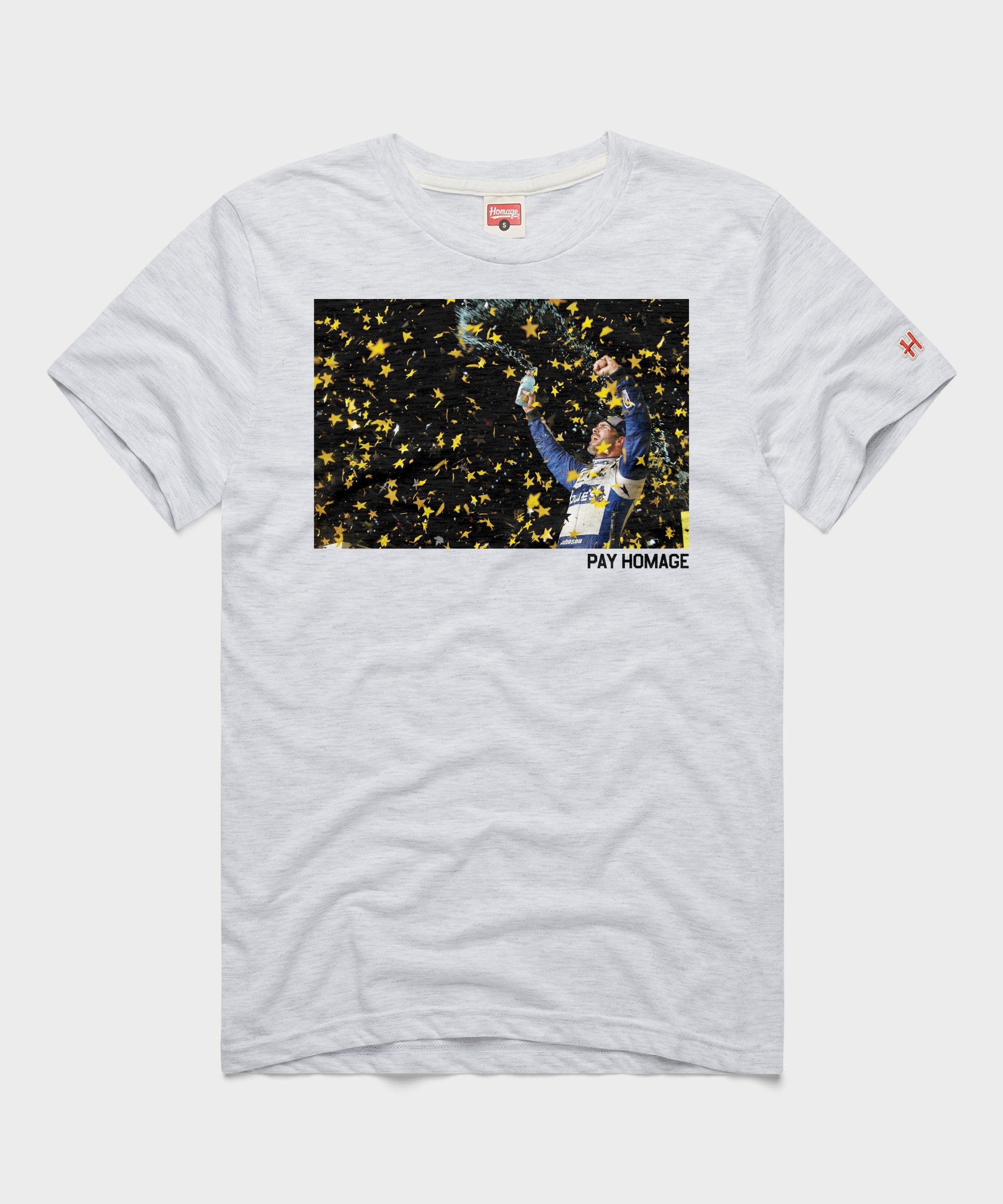 Jimmie Johnson Pay Homage | Retro NASCAR T-Shirt – HOMAGE