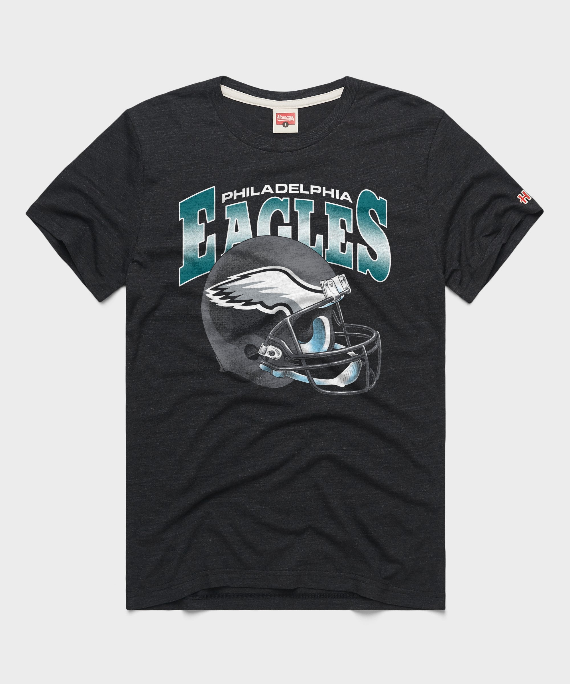 Philadelphia Eagles Gradient Helmet | Men's NFL T-Shirt – HOMAGE