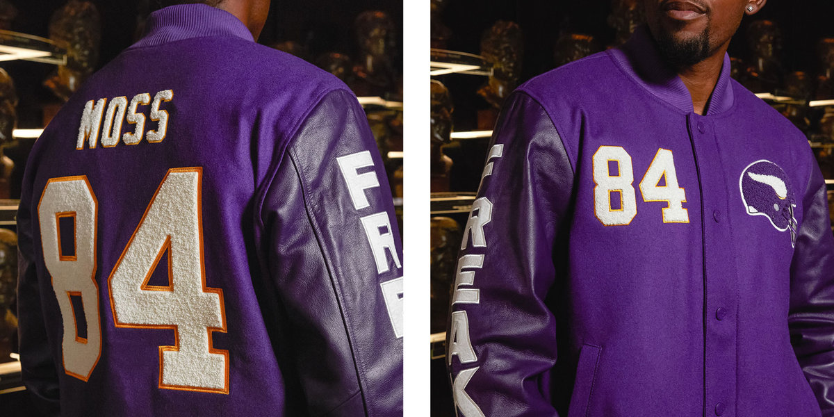 Randy Moss GOAT Jacket – HOMAGE