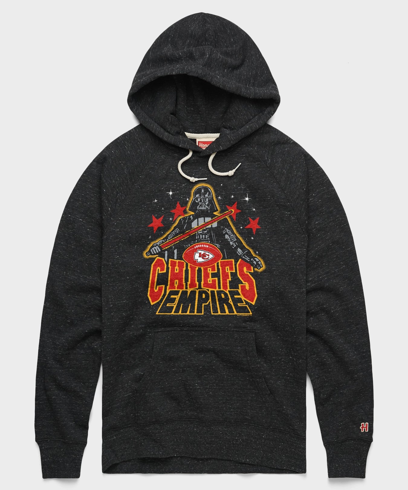 Youth Star Wars x Kansas City Chiefs Dark Side | Retro NFL T-Shirt – HOMAGE