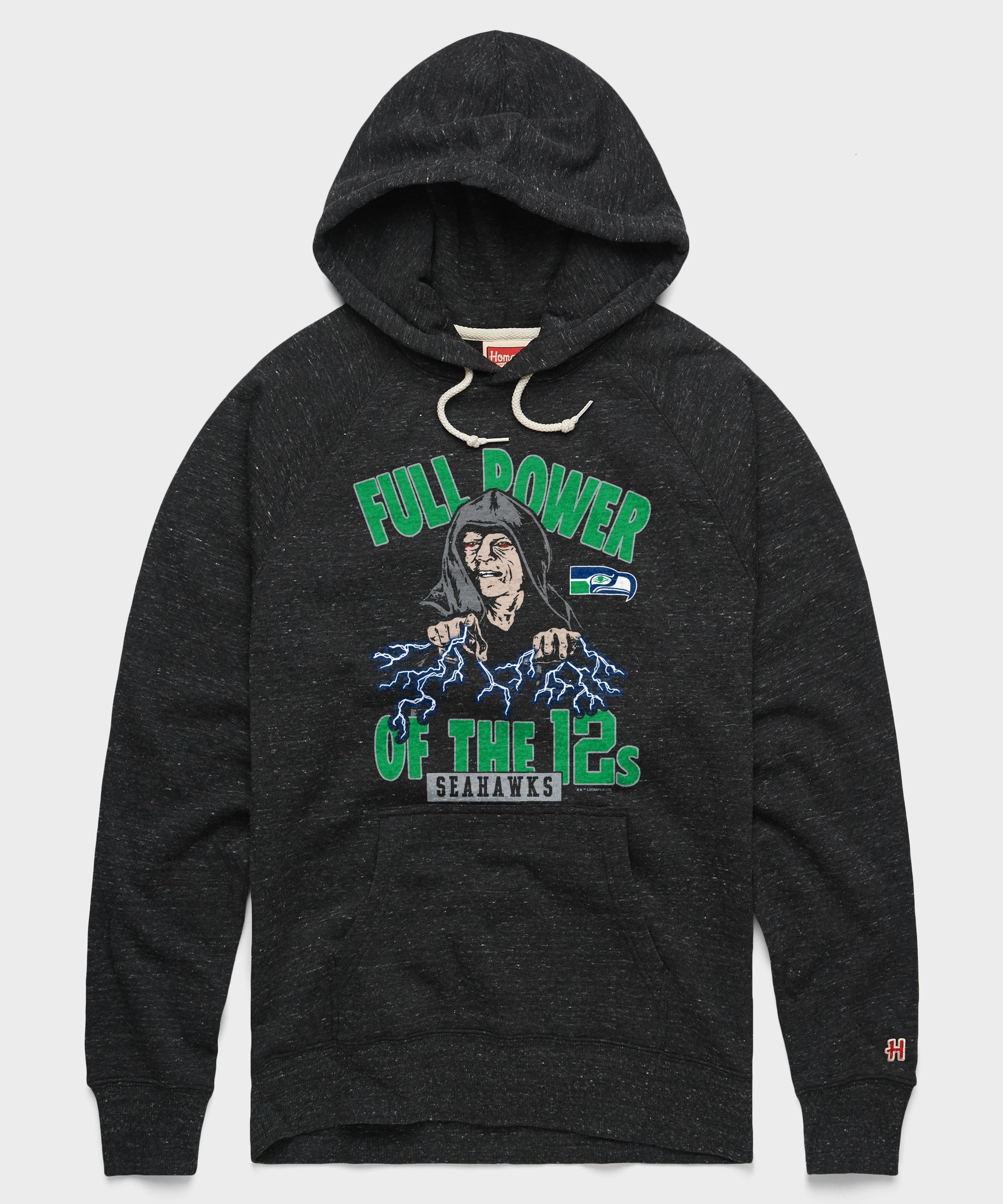 Star Wars x Seattle Seahawks Dark Side Hoodie | Retro NFL Hoodie – HOMAGE