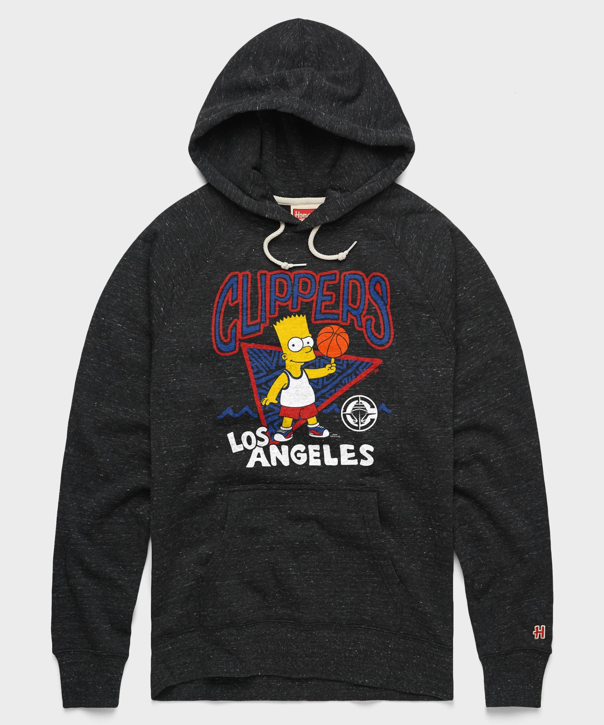 The Simpsons Bart x Los Angeles Clippers Hoodie | Men's NBA Hoodie – HOMAGE