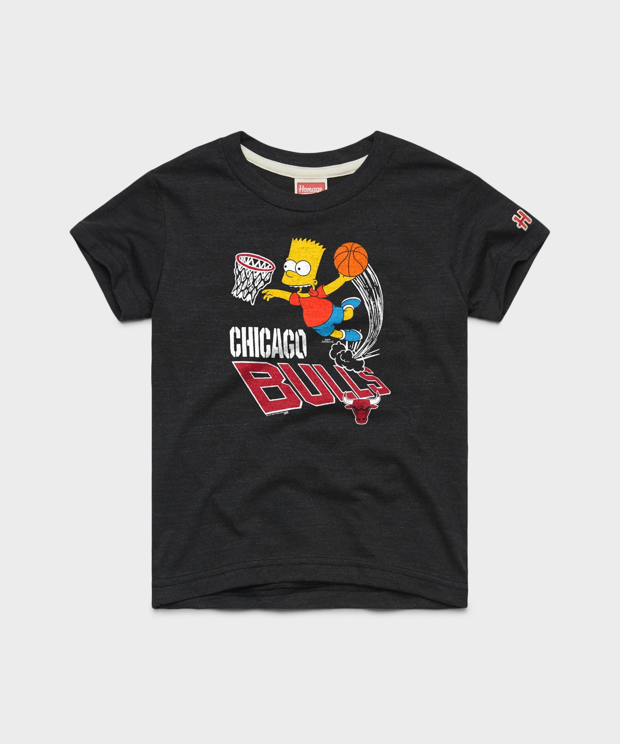 Youth The Simpsons Bart x Chicago Bulls | Kids NBA T-Shirt – HOMAGE