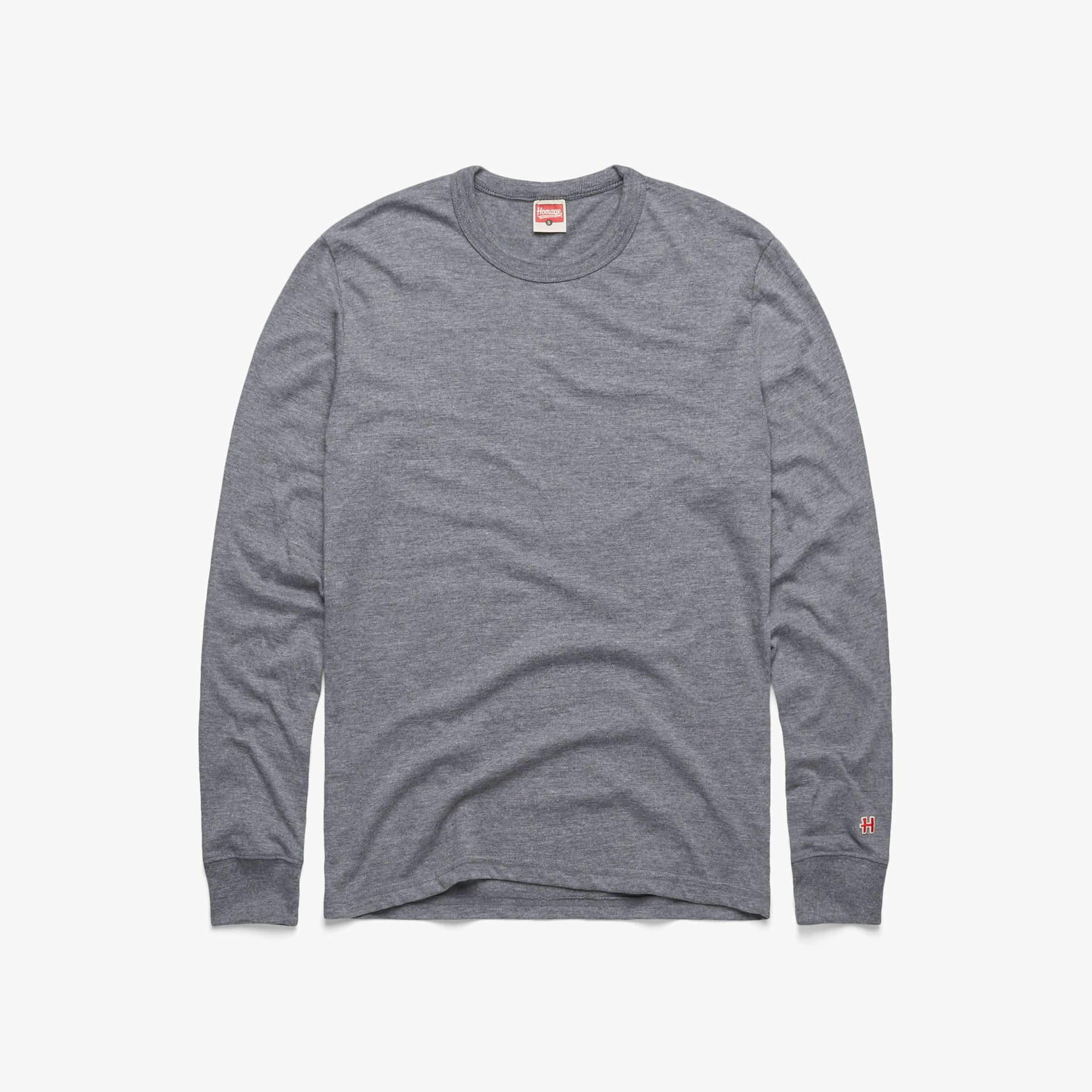 HOMAGE Go-To Long Sleeve Tee Blank Essential T-Shirt