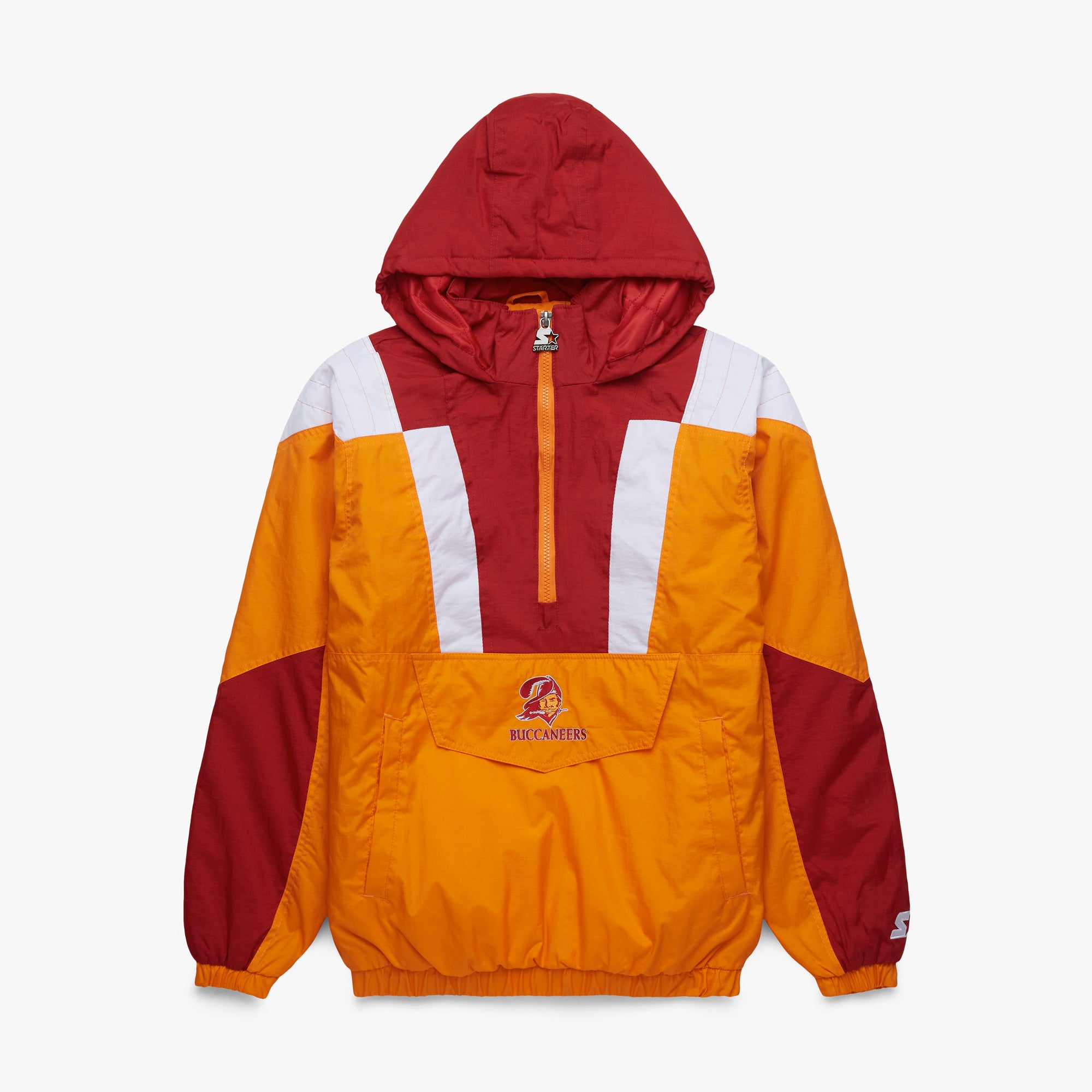 HOMAGE X Starter Buccaneers Pullover Jacket | Retro Tampa Bay Bucs Jacket
