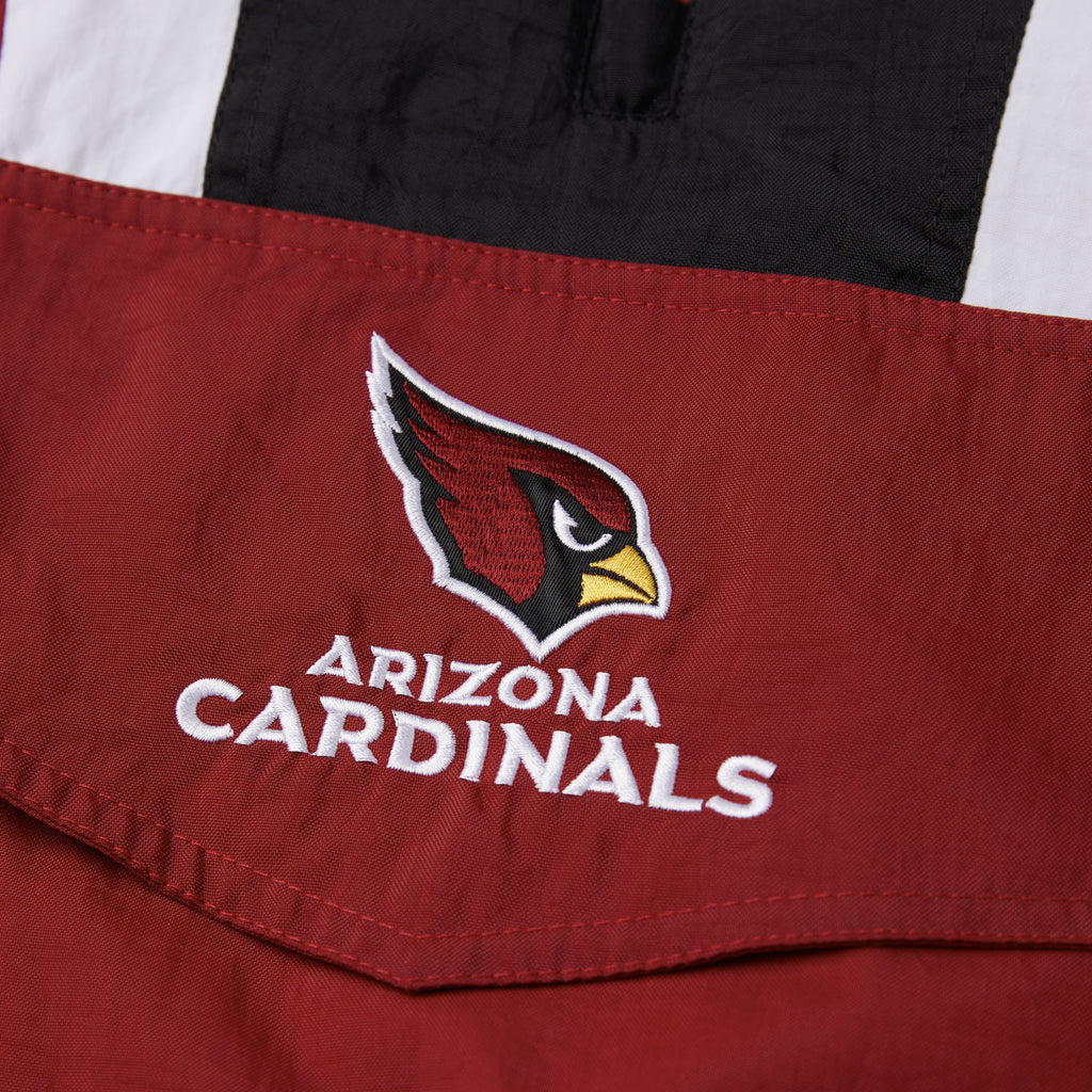 HOMAGE X Starter Cardinals Pullover Jacket | Retro Arizona Cardinals Jacket