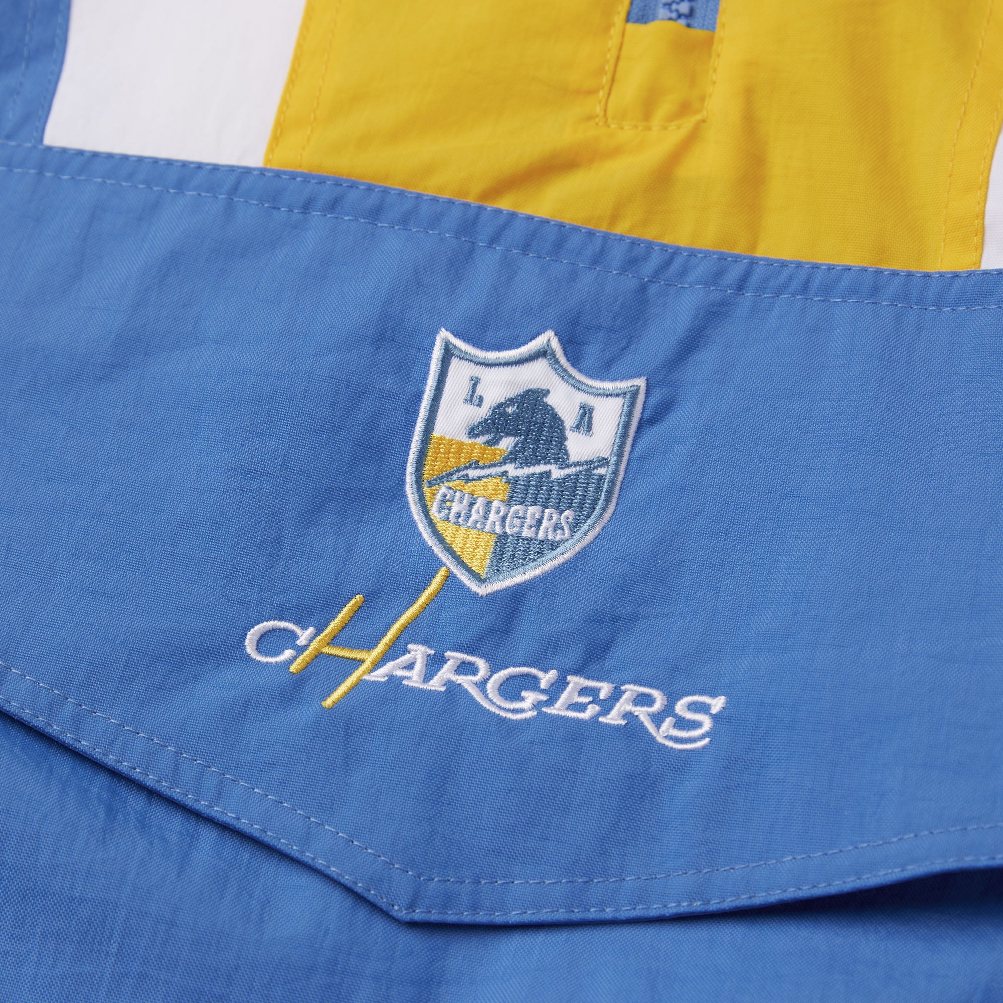 HOMAGE X Starter Chargers Pullover Jacket | Retro LA Chargers Jacket