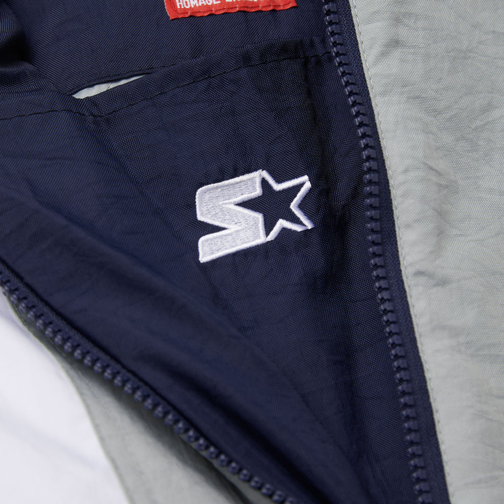 HOMAGE X Starter Cowboys Pullover Jacket | Retro Dallas Cowboys Jacket