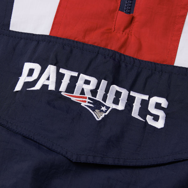 HOMAGE X Starter Patriots Pullover Jacket | Retro New England Patriots ...