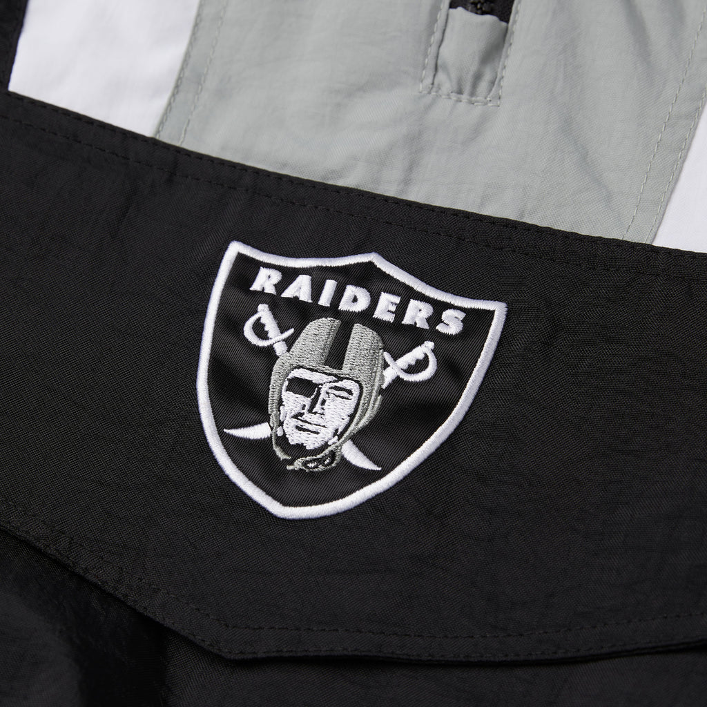 HOMAGE X Starter Raiders Pullover Jacket | Retro Las Vegas Raiders Jacket