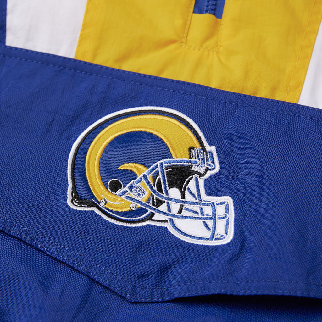 HOMAGE X Starter Rams Pullover Jacket | Retro Los Angeles Rams Jacket