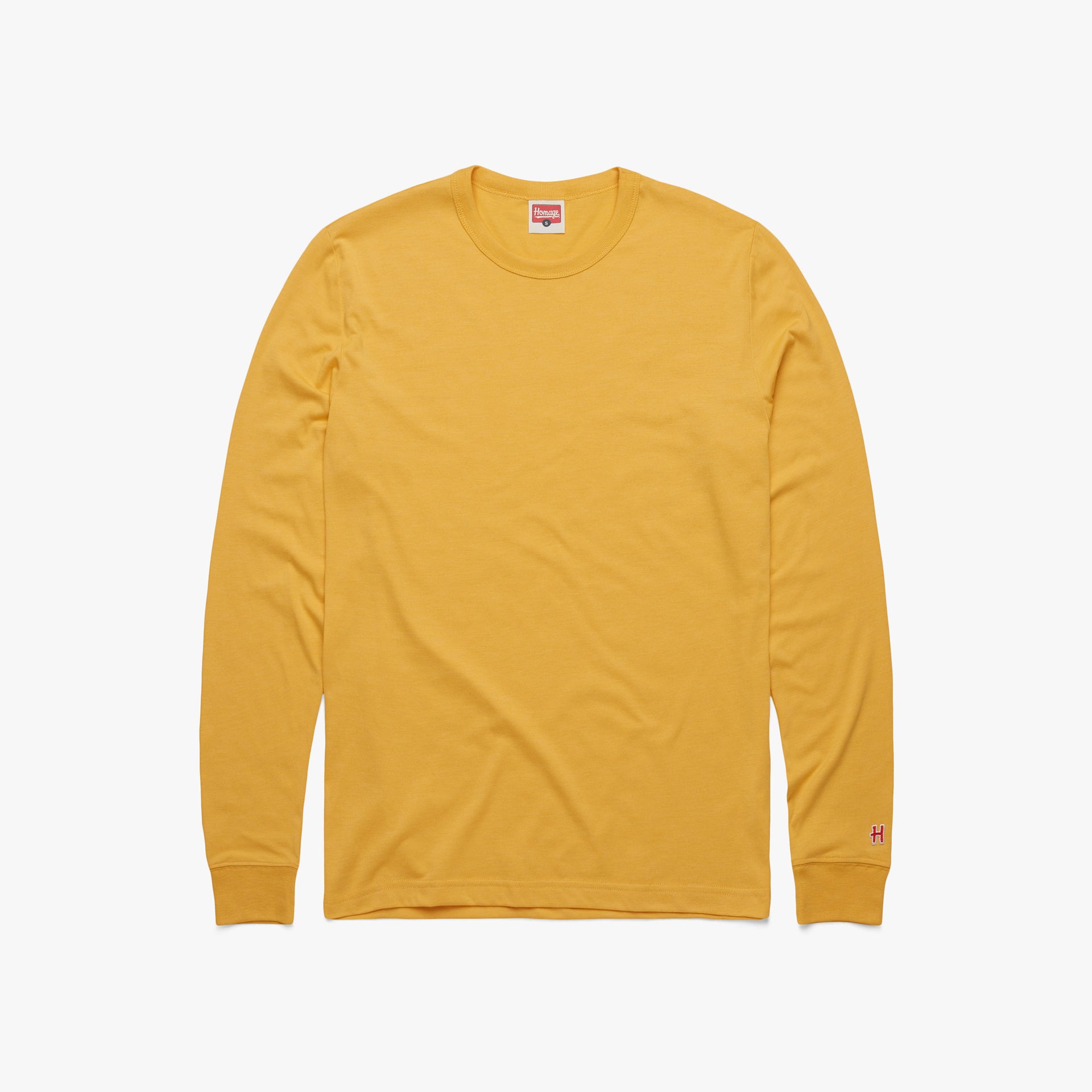 HOMAGE Go-To Long Sleeve Tee Blank Essential T-Shirt